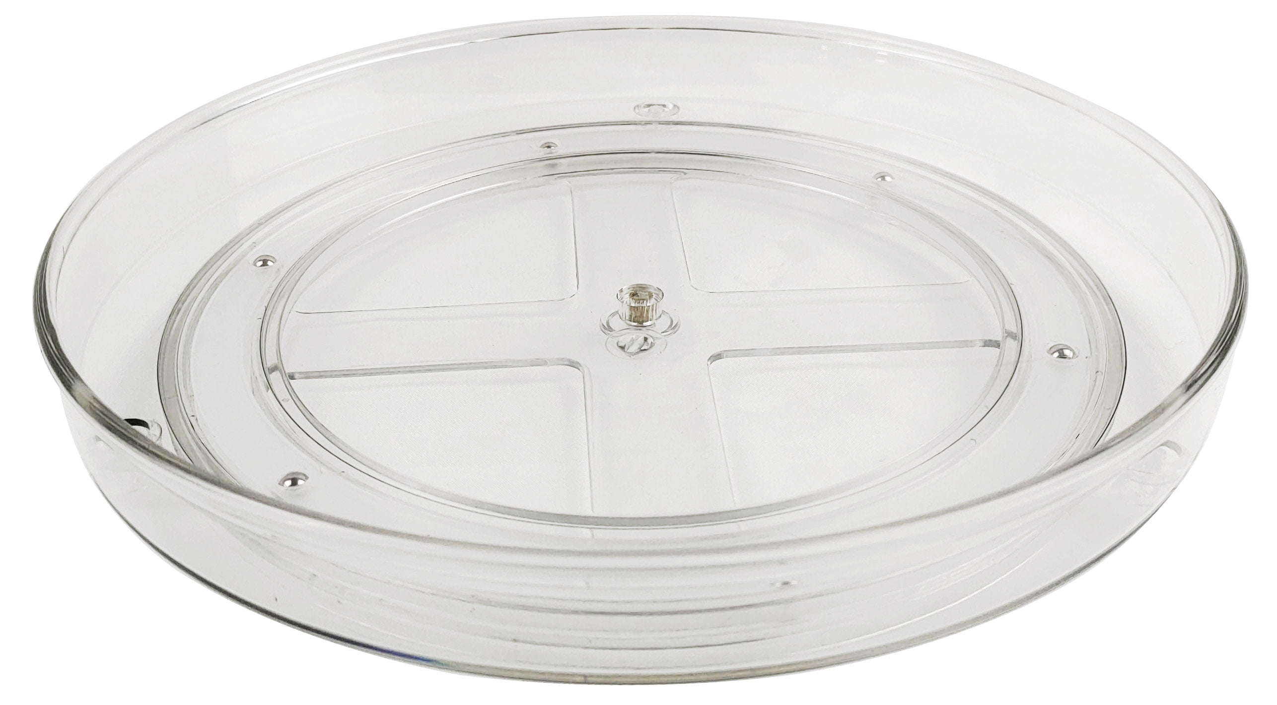 2 Pack Lazy Susan Turntable Spice Rack 9.2-Inch Cabinet Organizer ...