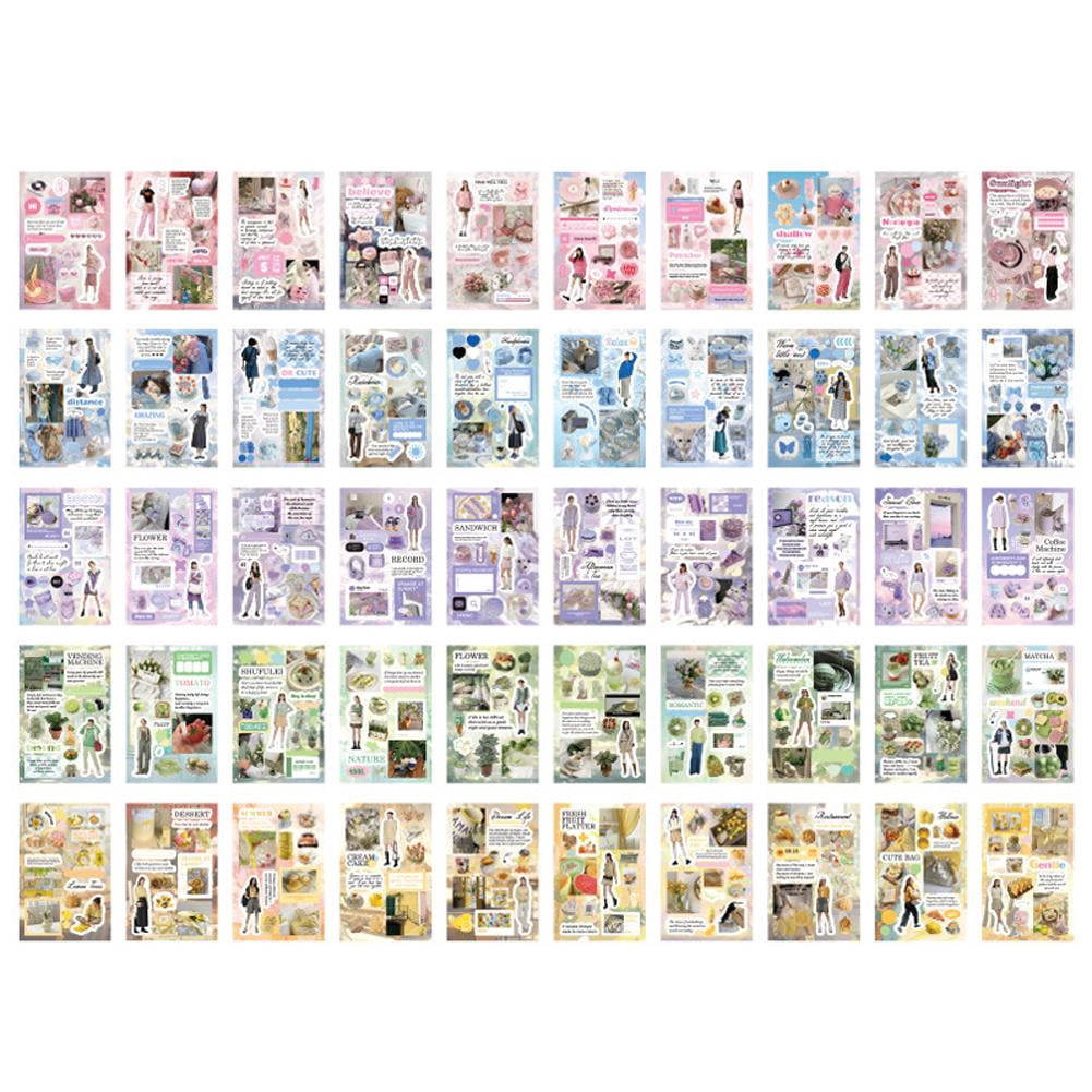 Lazy Weekend B Diecut Stickers Book Salt Series Ancient Style Material ...