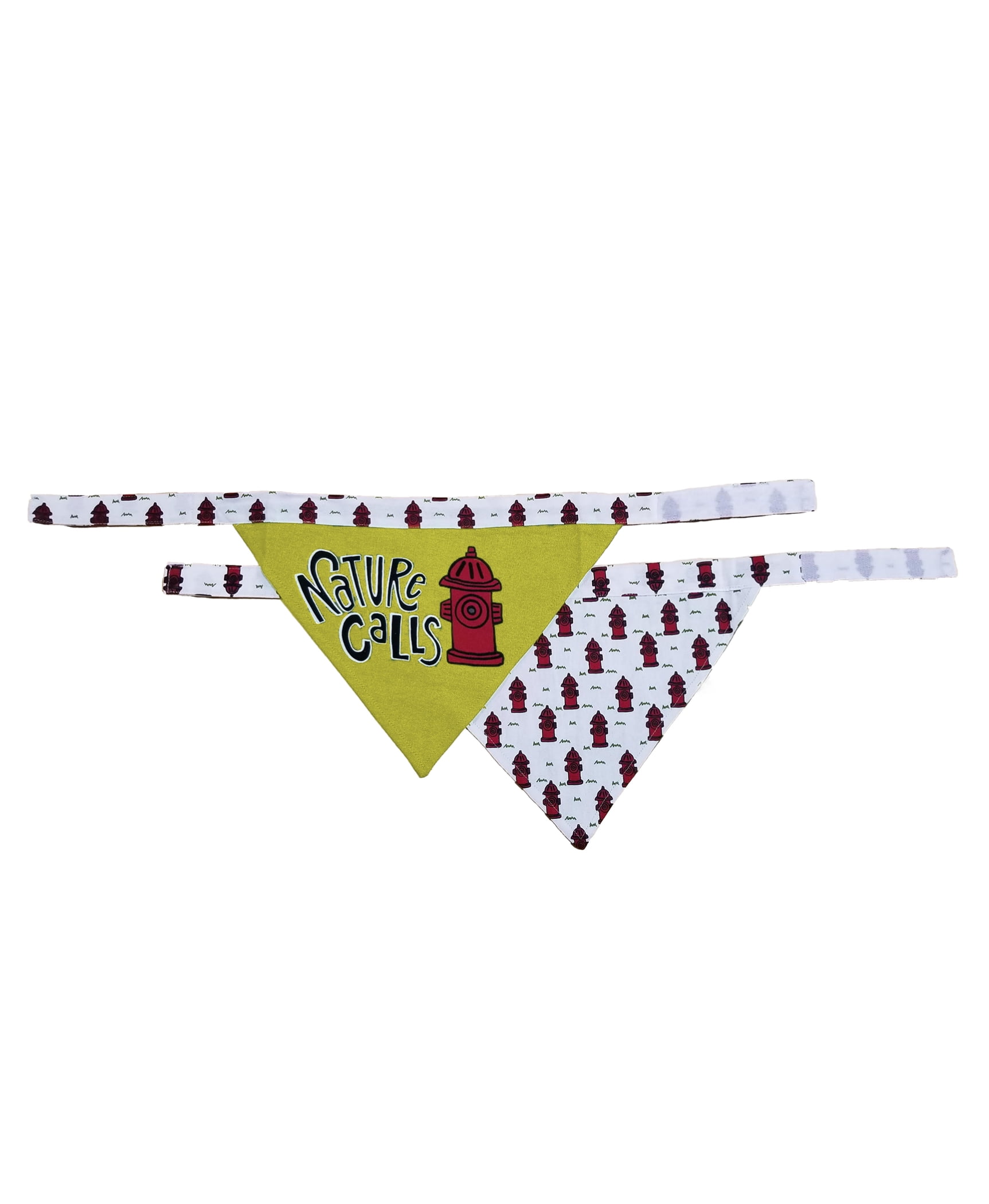 LazyOne Dog Bandana, Reversible Cotton Bandanas for All Dog Sizes, Fire ...