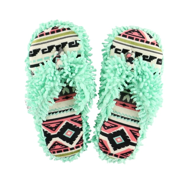 LazyOne Flip-Flop Spa Slippers for Women, Female Fuzzy House Slippers ...