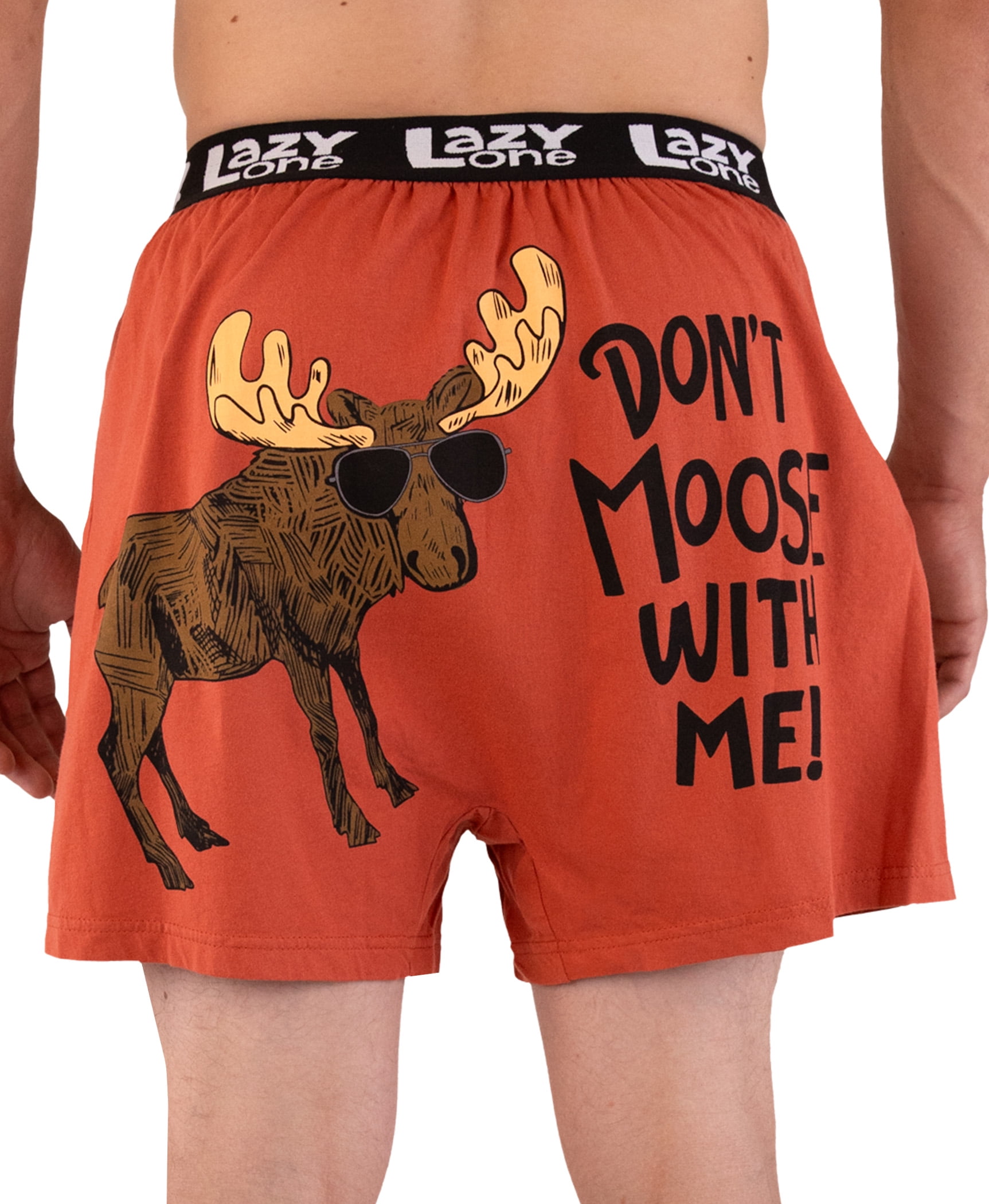 LazyOne Funny Animal Boxers, Novelty Boxer Shorts, Humorous Underwear ...