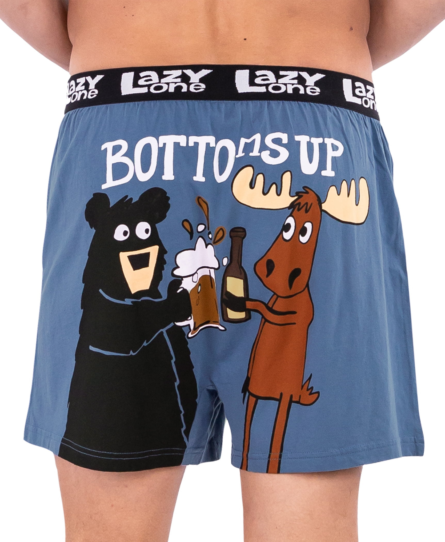 LazyOne Funny Animal Boxers, Novelty Boxer Shorts, Humorous Underwear ...