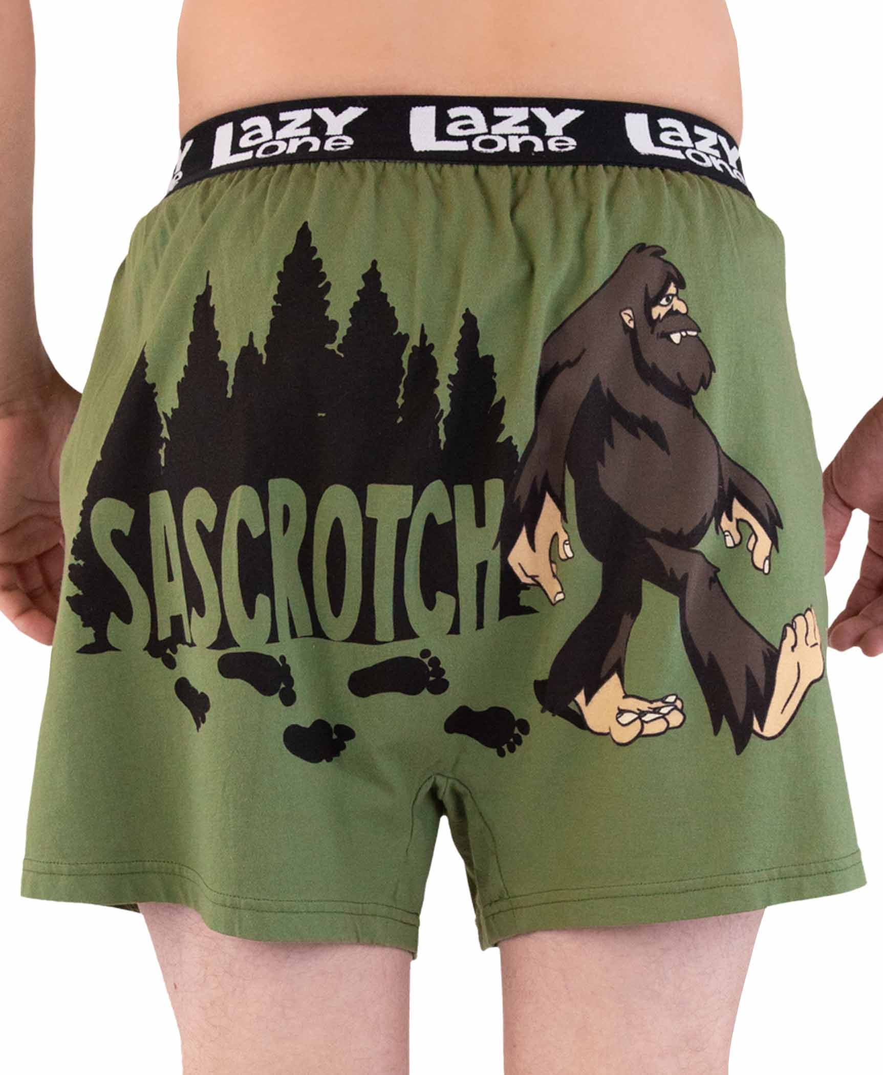 LazyOne Funny Animal Boxers, Novelty Boxer Shorts, Gag Gifts for Men ...