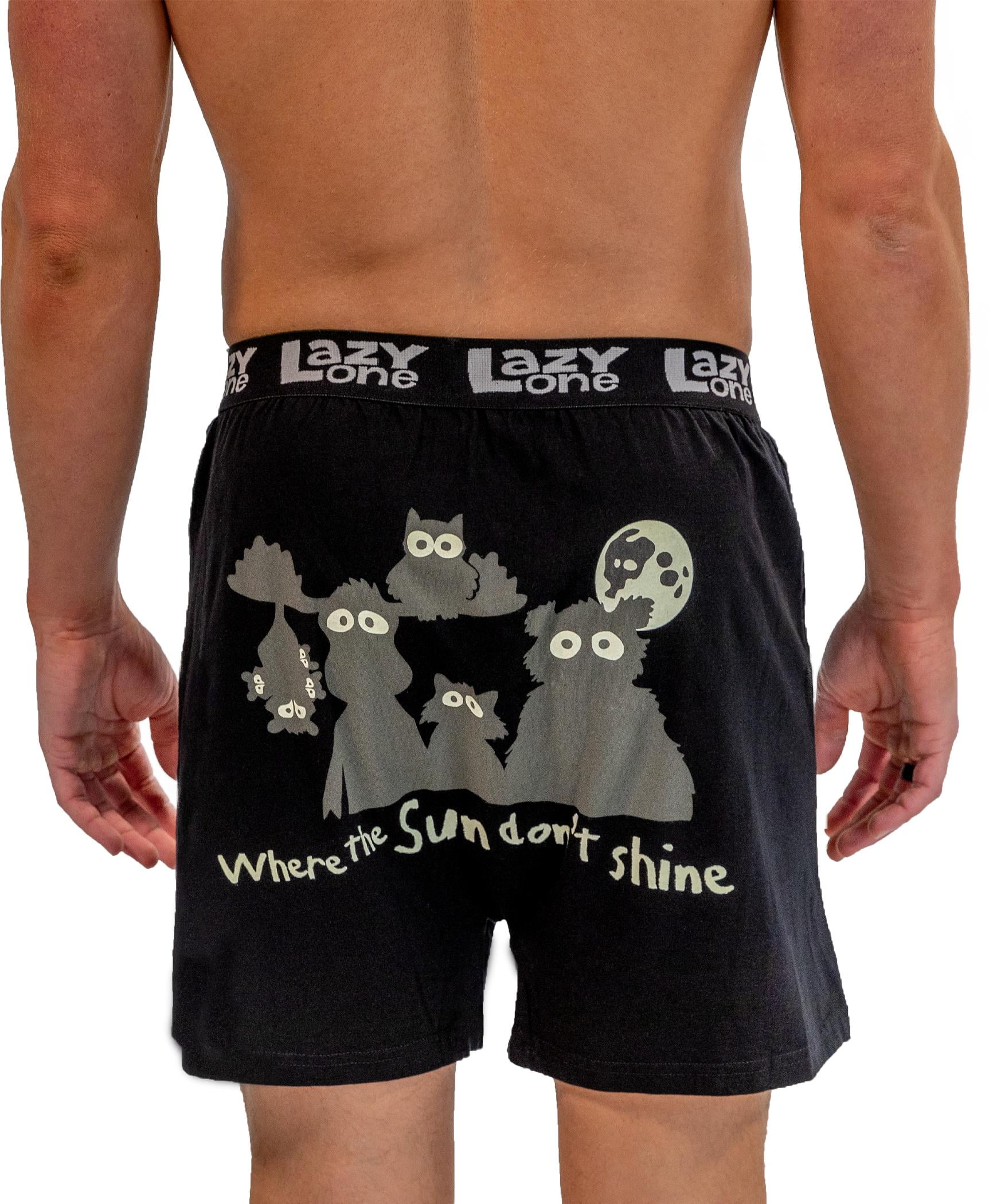 LazyOne Funny Animal Boxers, Novelty Boxer Shorts, Humorous Underwear ...