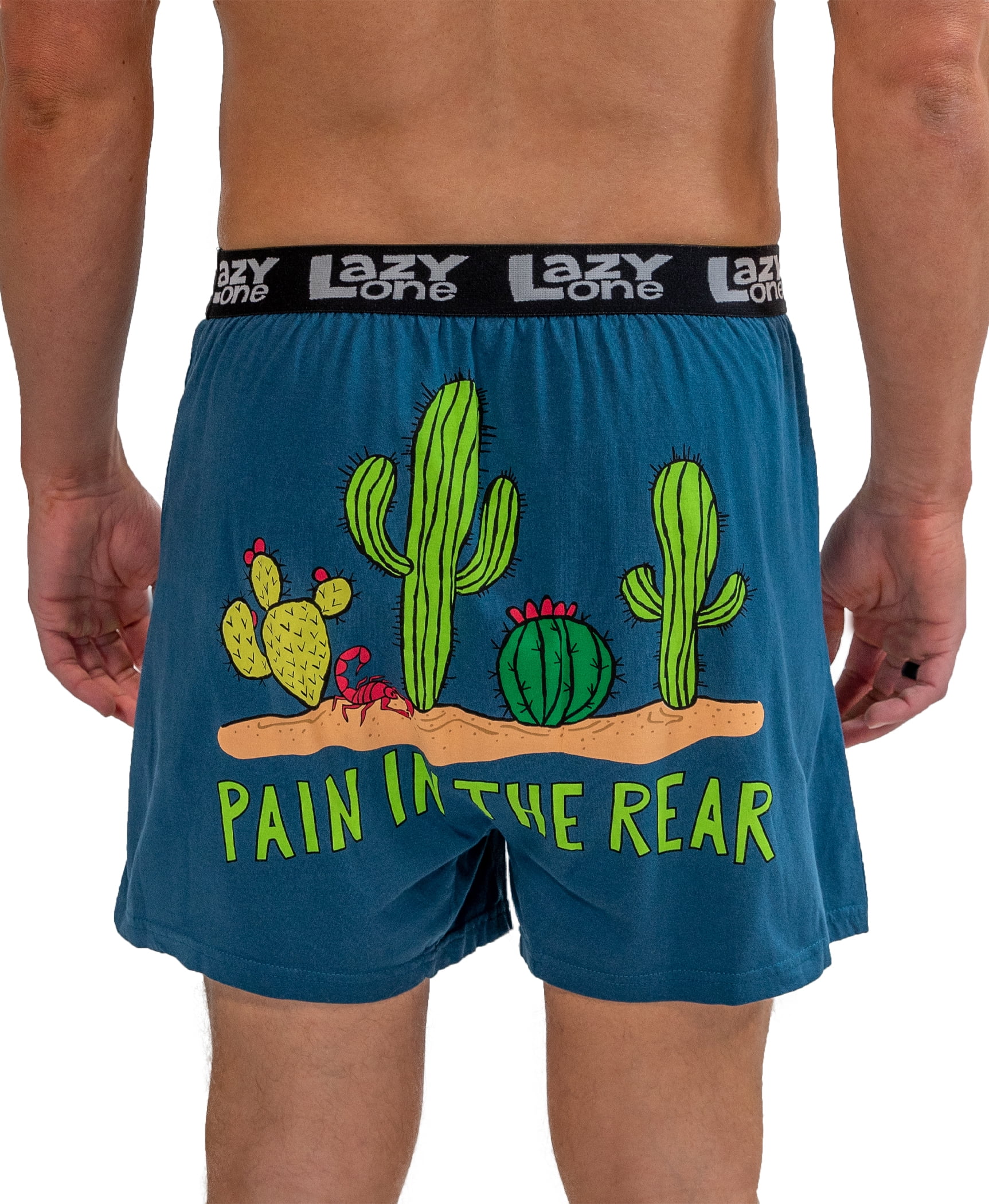 LazyOne Funny Boxers, Novelty Boxer Shorts, Humorous Underwear, Gag ...