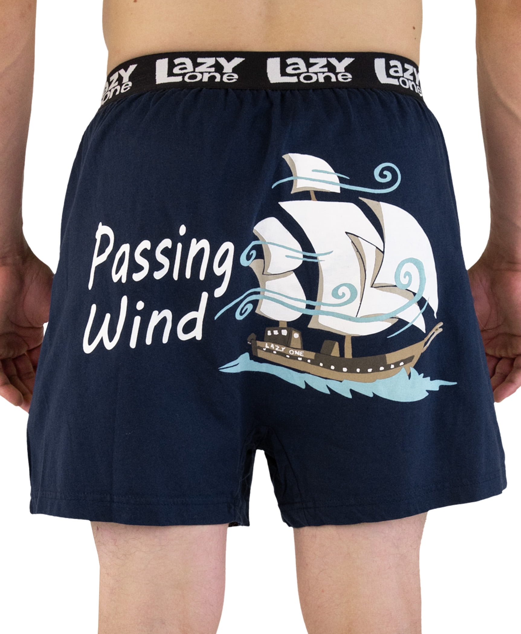 LazyOne Funny Animal Boxers, Passing Wind, Humorous Underwear, Gag ...