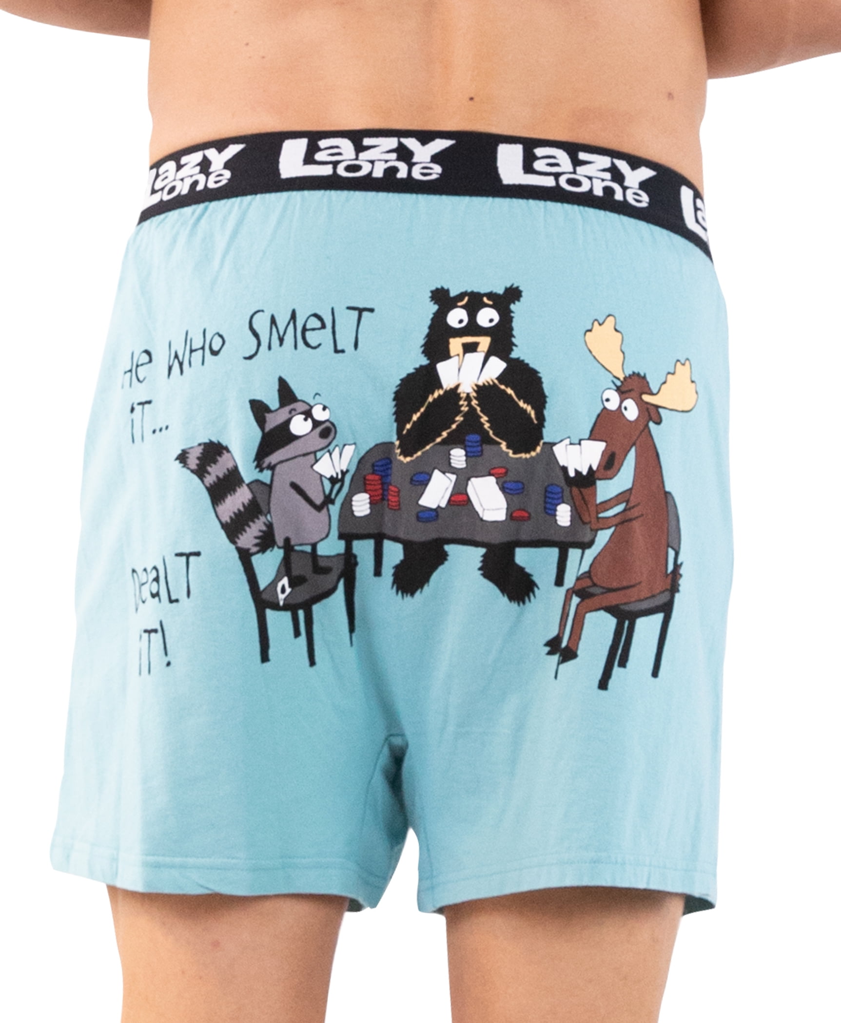 LazyOne Funny Animal Boxers, Novelty Boxer Shorts, Humorous Underwear ...