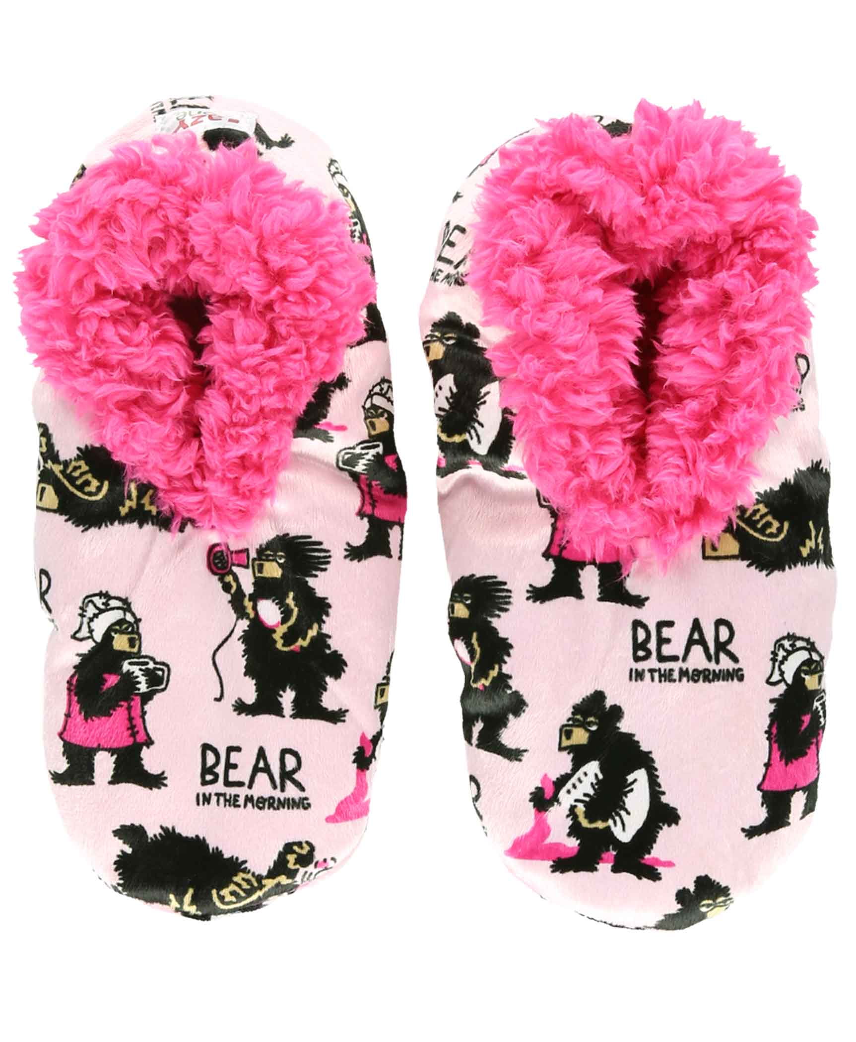 LazyOne Fuzzy Feet Slippers for Women, Cute Fleece-Lined House Slippers ...