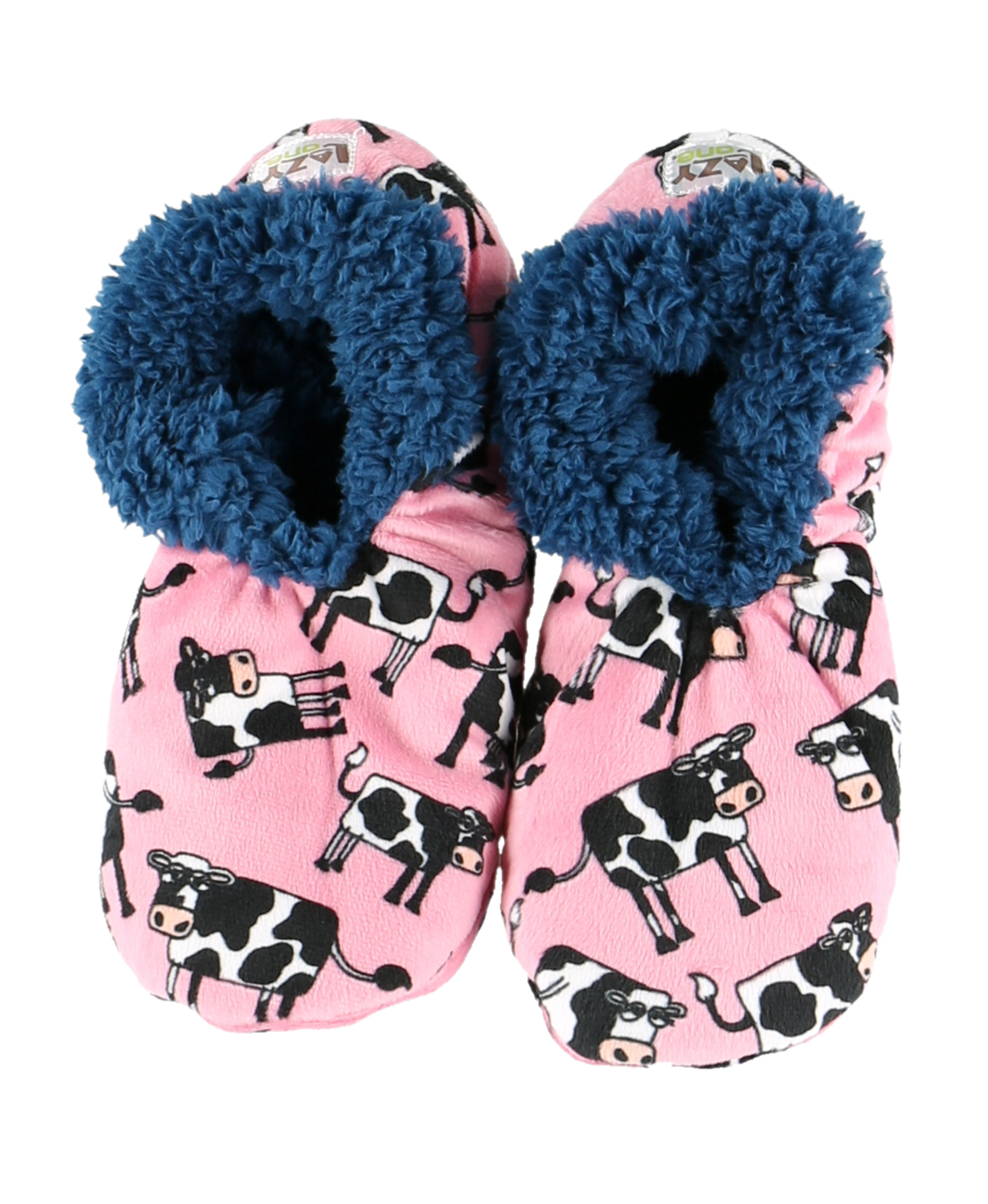 LazyOne Fuzzy Feet Slippers for Women, Cute Fleece-Lined House Slippers ...