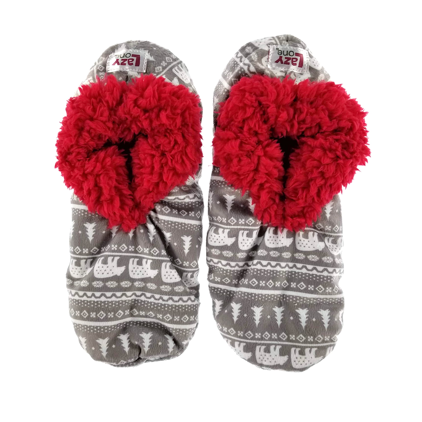 LazyOne Fuzzy Feet Slippers for Women, Cute Fleece-Lined House Slippers ...