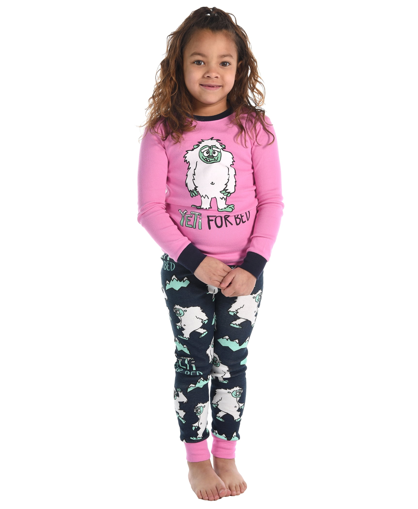 LazyOne Matching Family Pajama Sets for Adults, Kids, and Infants (Yeti ...