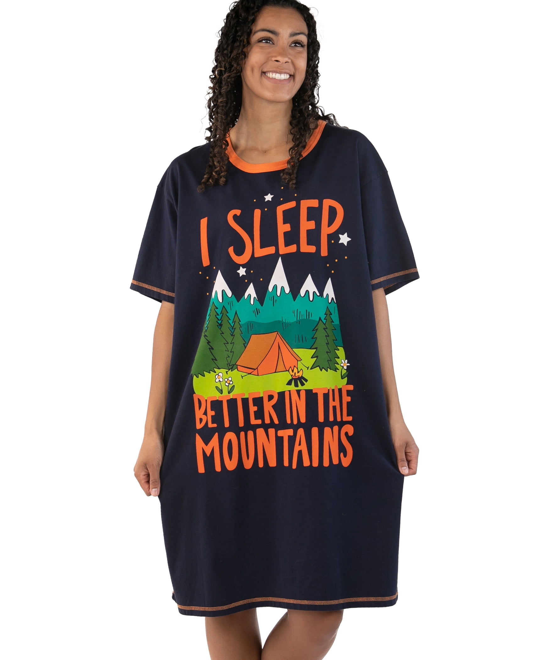 Lazy One Nightshirts for Women, Ocean Designs, 100% Cotton, One Size ...