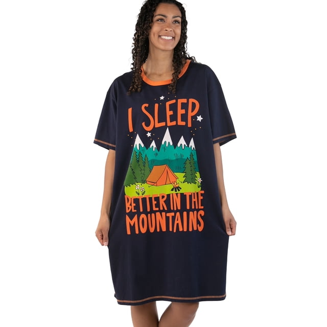 LazyOne Nightshirts for Women, Ocean Designs Sleepshirt (Sleep Better ...