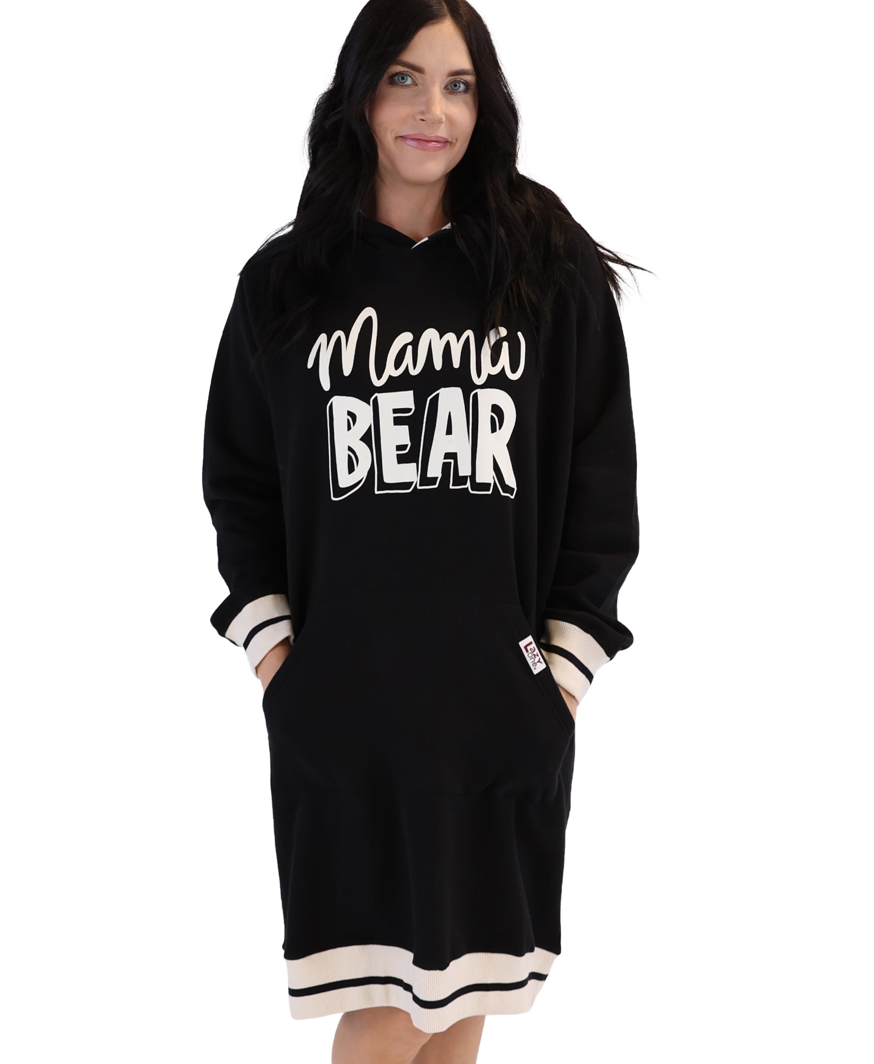 LazyOne Oversized Hoodie Sweatshirt, Comfortable Loungewear, Bear (Mama Bear, 2X/3X) - Walmart.com