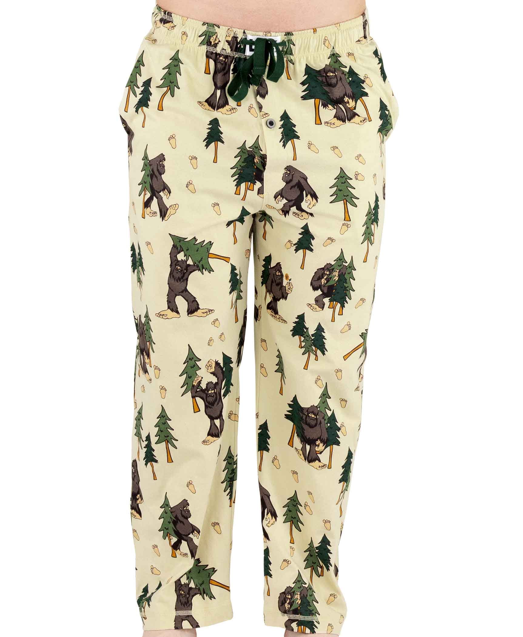 LazyOne Pajama Pants for Men, Male Pajamas, Squatch, Small - Walmart.com