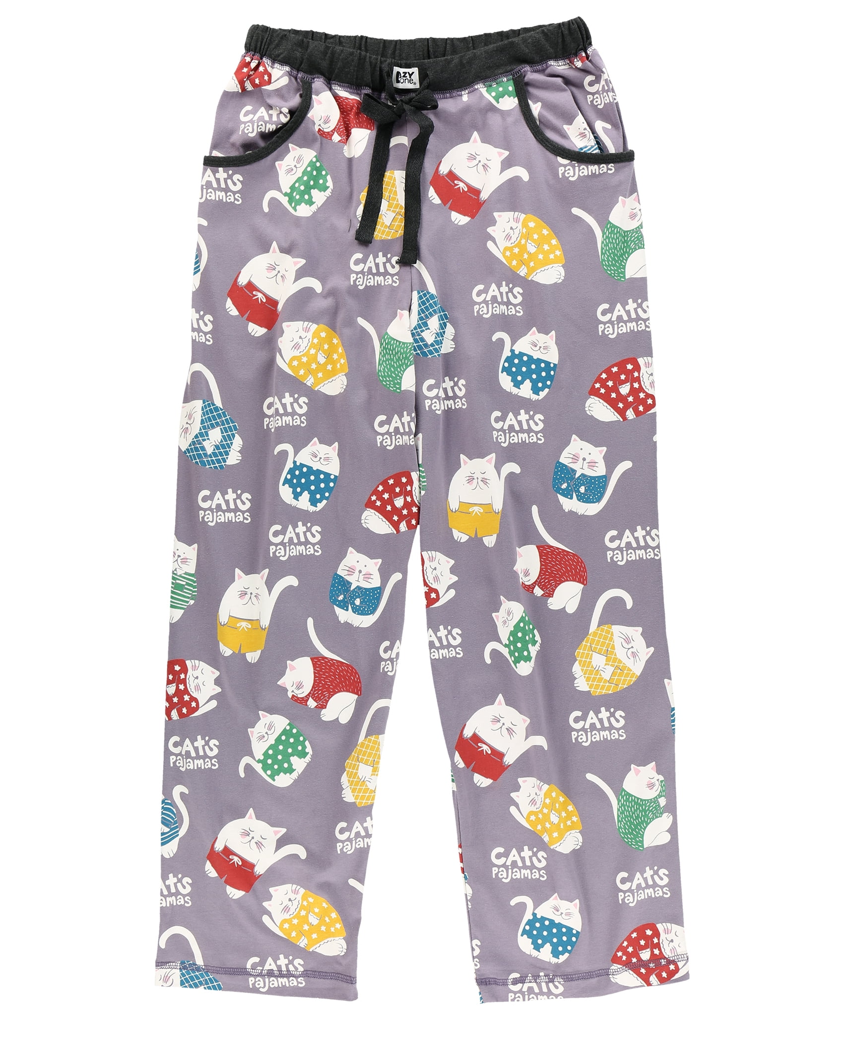 LazyOne Pajamas for Women, Cute Pajama Pants and Top Separates, Cat's ...