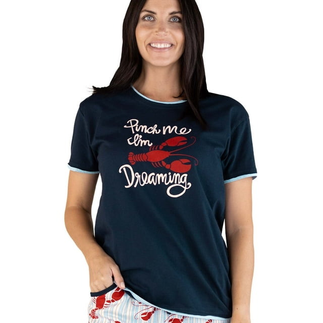 LazyOne Pajamas for Women, Cute Pajama Pants and Top Separates, Lobster ...