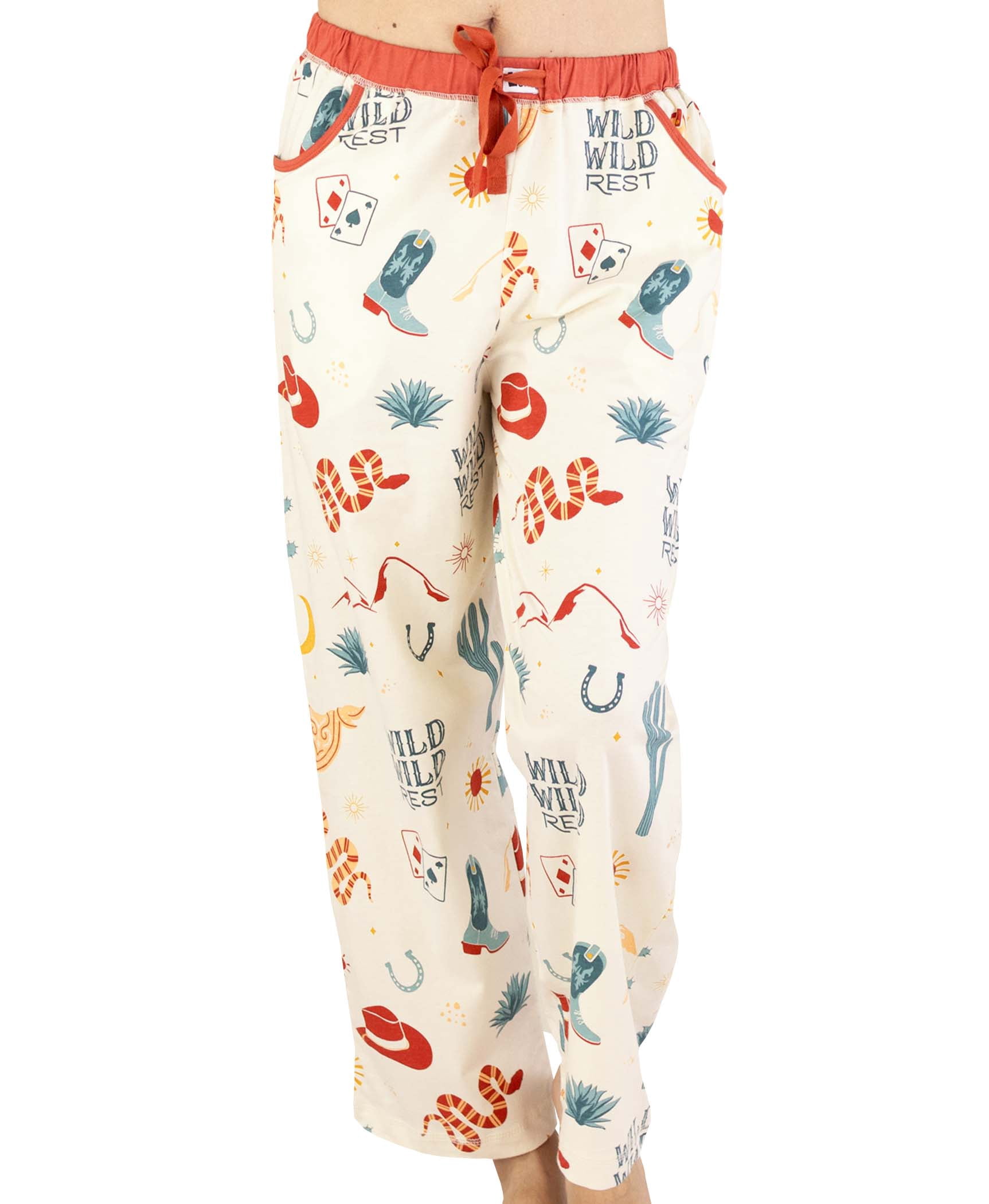 LazyOne Pajamas for Women, Cute Pajama Pants and Top Separates, Wild ...