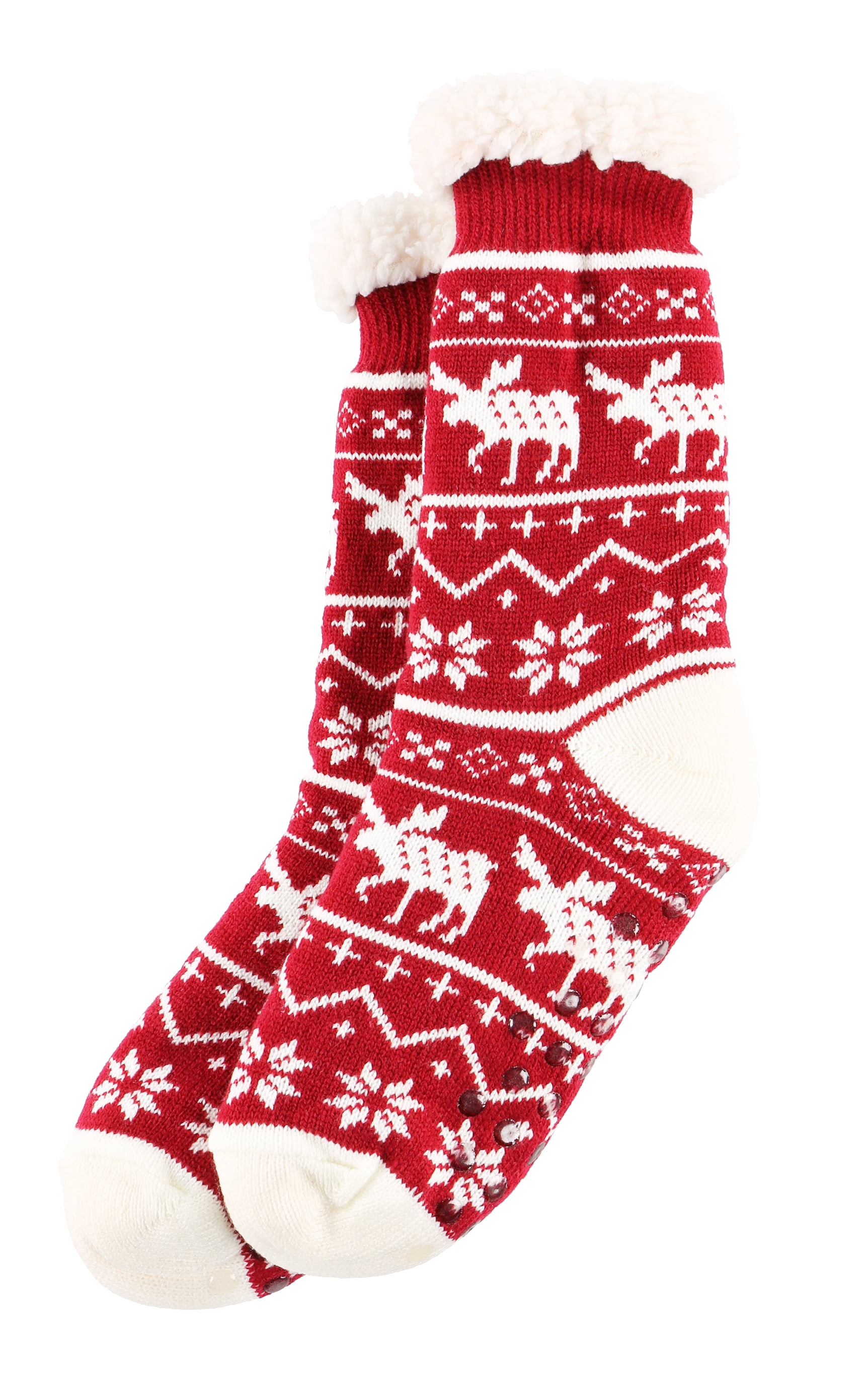 LazyOne Plush Nonskid Socks, Fuzzy Socks with Cute Designs for Women ...