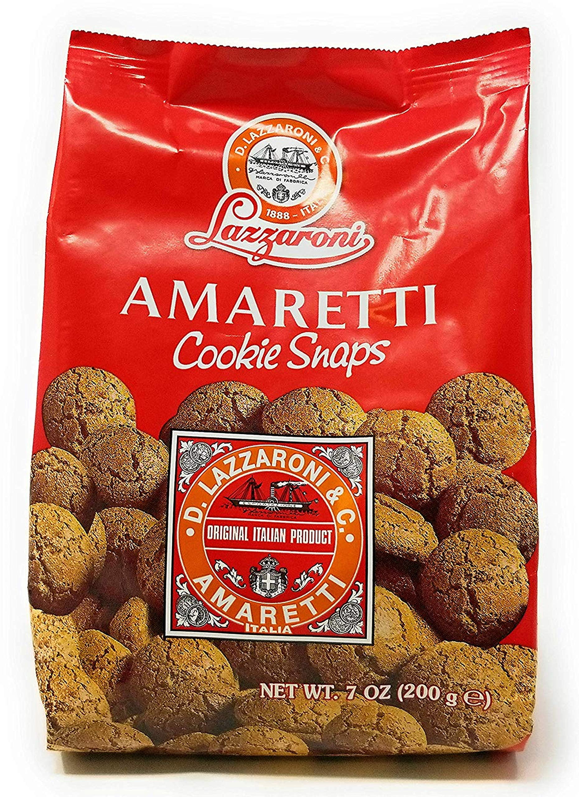 Lazzaroni Amaretti Cookie Snaps, AKF18 7-Ounce - Walmart.com