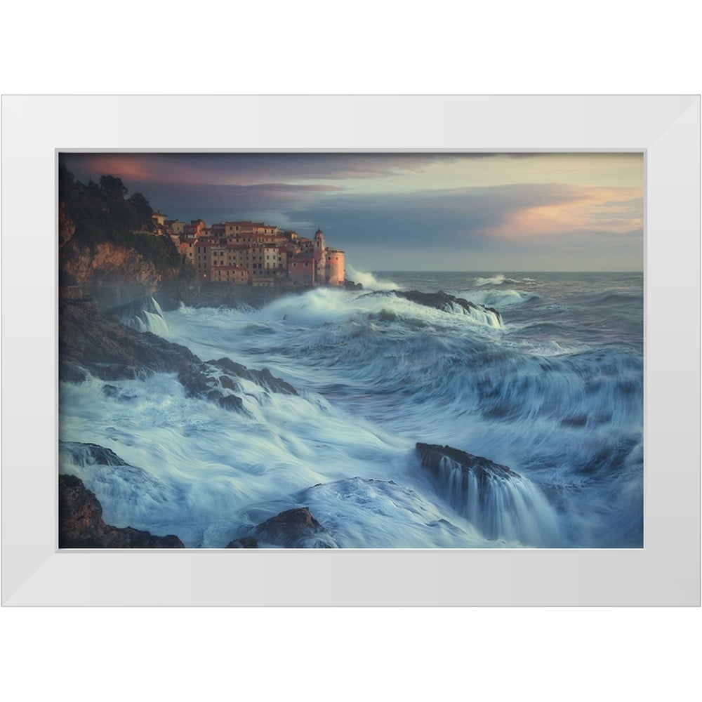 Lazzarotti, Paolo 32x23 White Modern Wood Framed Museum Art Print ...