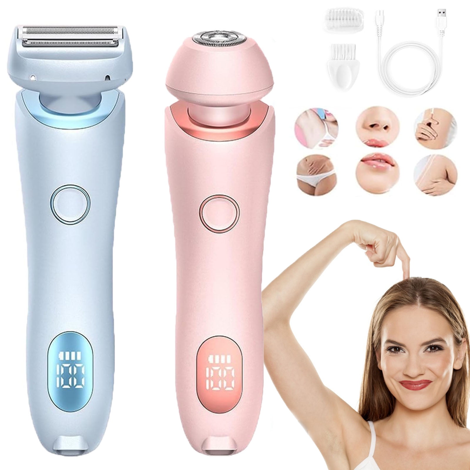 Lazzda Shaver, Velvix Smooth Shave Razor, Velvix- Velvix Smoothshave Razor, Livora Electric ...