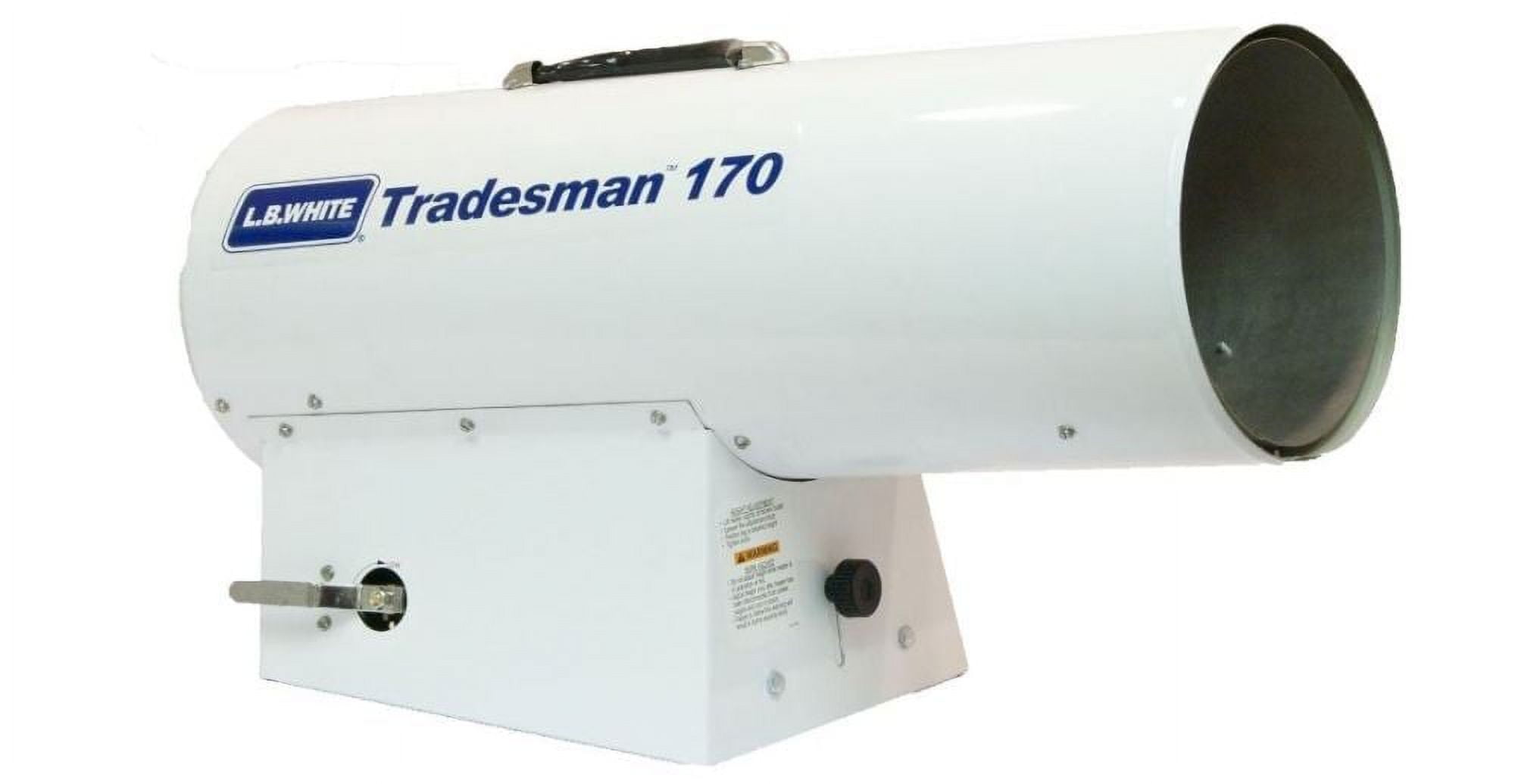 Lb White Tradesman Forced Air Open Flame Lp 170K Btu Heater - Walmart.com