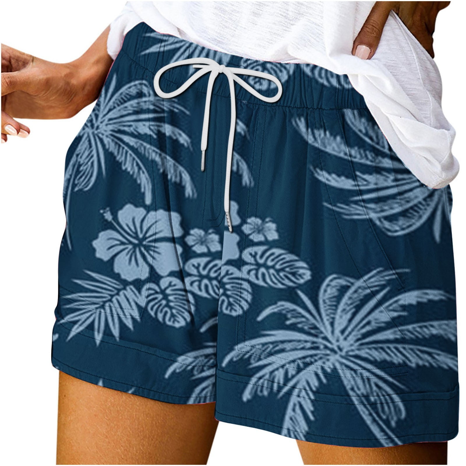 LbsKUS Clearance Womens Hawalian Shorts Soft Ultra Comfy Lounge Short ...