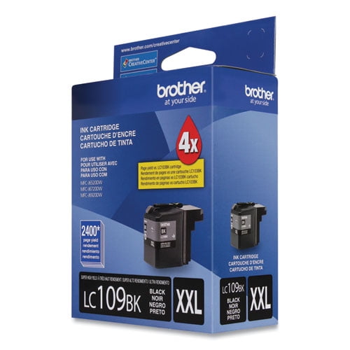 Lc109bk Innobella Super High-Yield Ink, 2,400 Page-Yield, Black | Bundle of 2 Each - Walmart ...