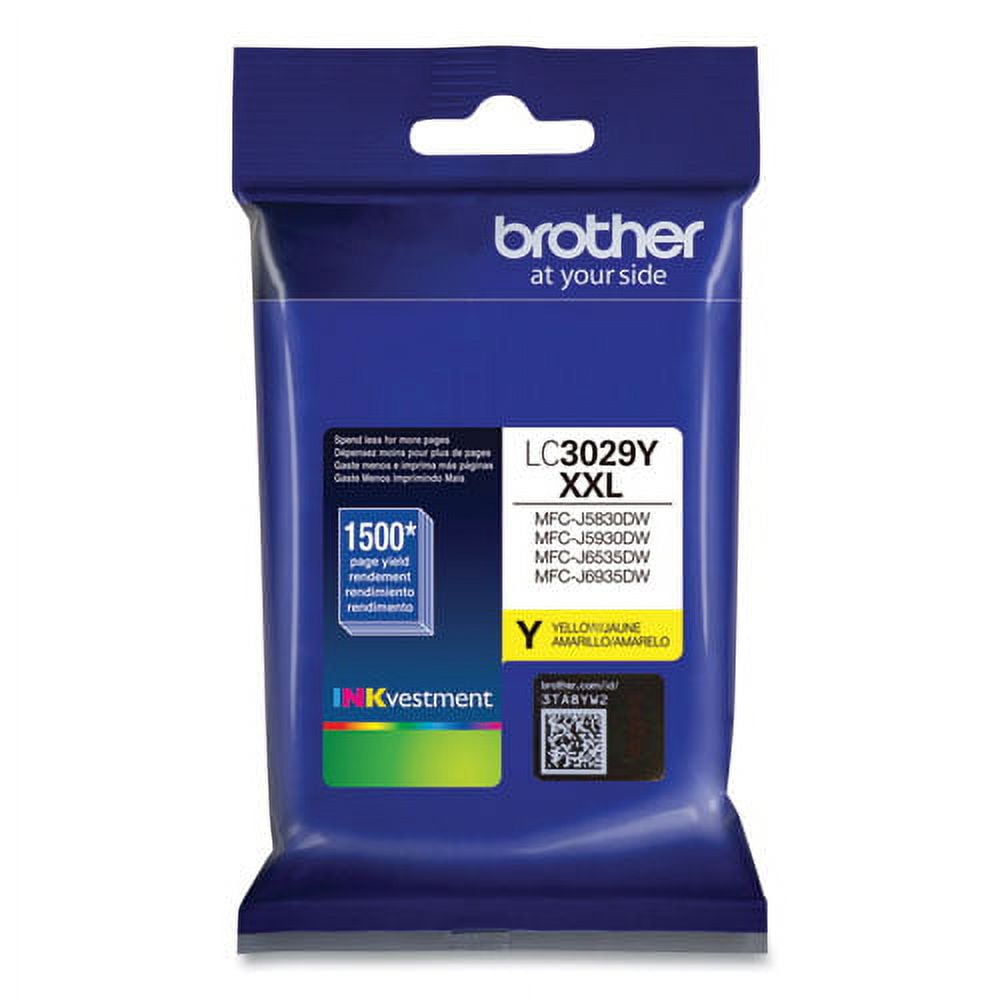 Lc3029y Inkvestment Super High-Yield Ink, 1,500 Page-Yield, Yellow | Bundle of 2 Each - Walmart ...