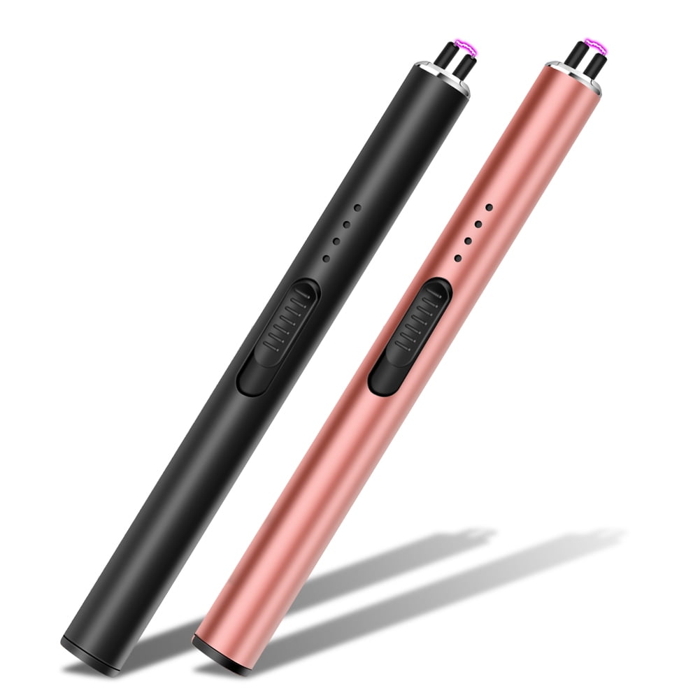 LcFun Electric Candle Lighter 2 Pack USB C Rechargeable Lighters Plasma ...