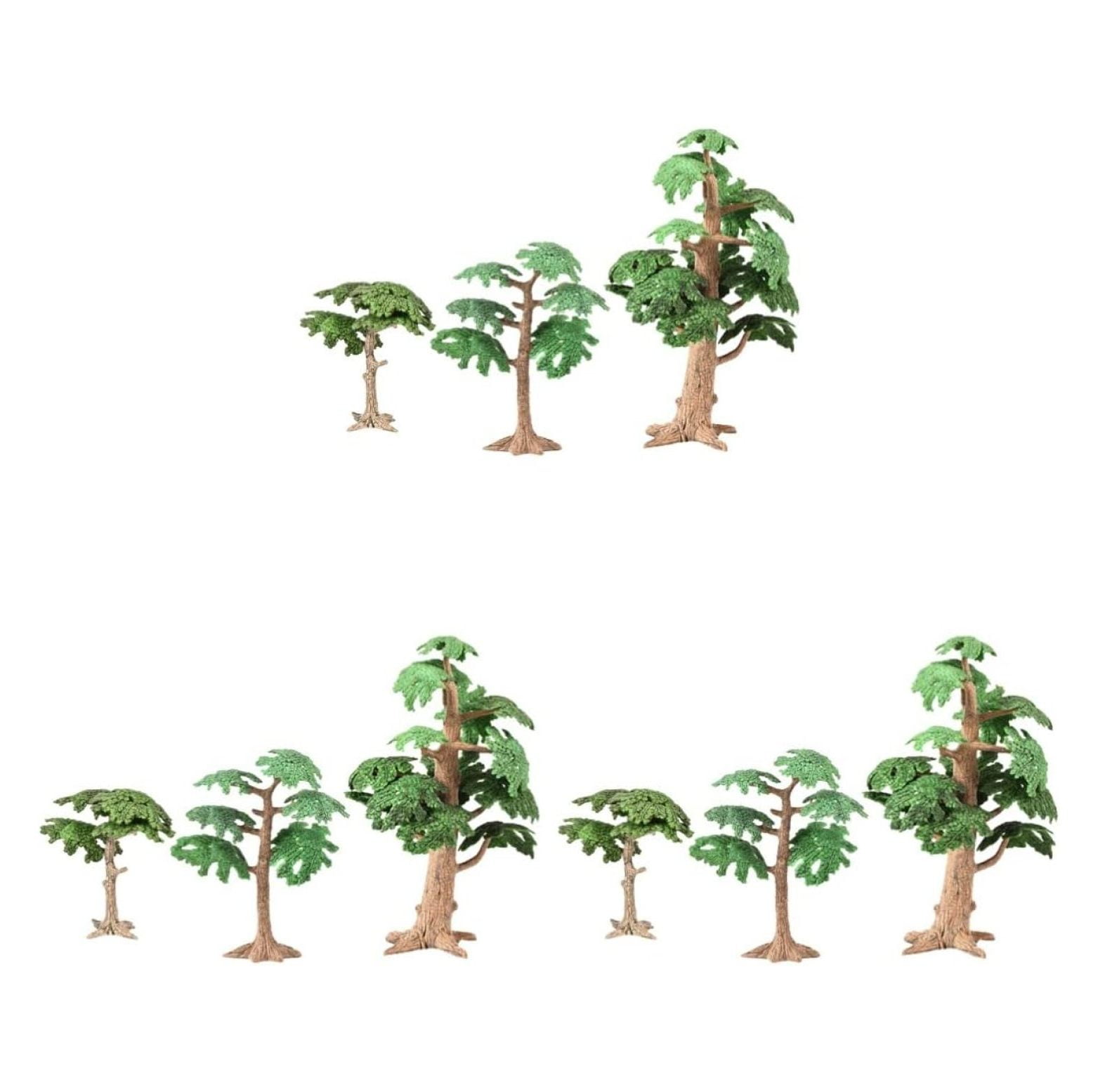 LcXctD 9 pcs Miniature Plants Scale Cypress Fairy Prop Adornments ...