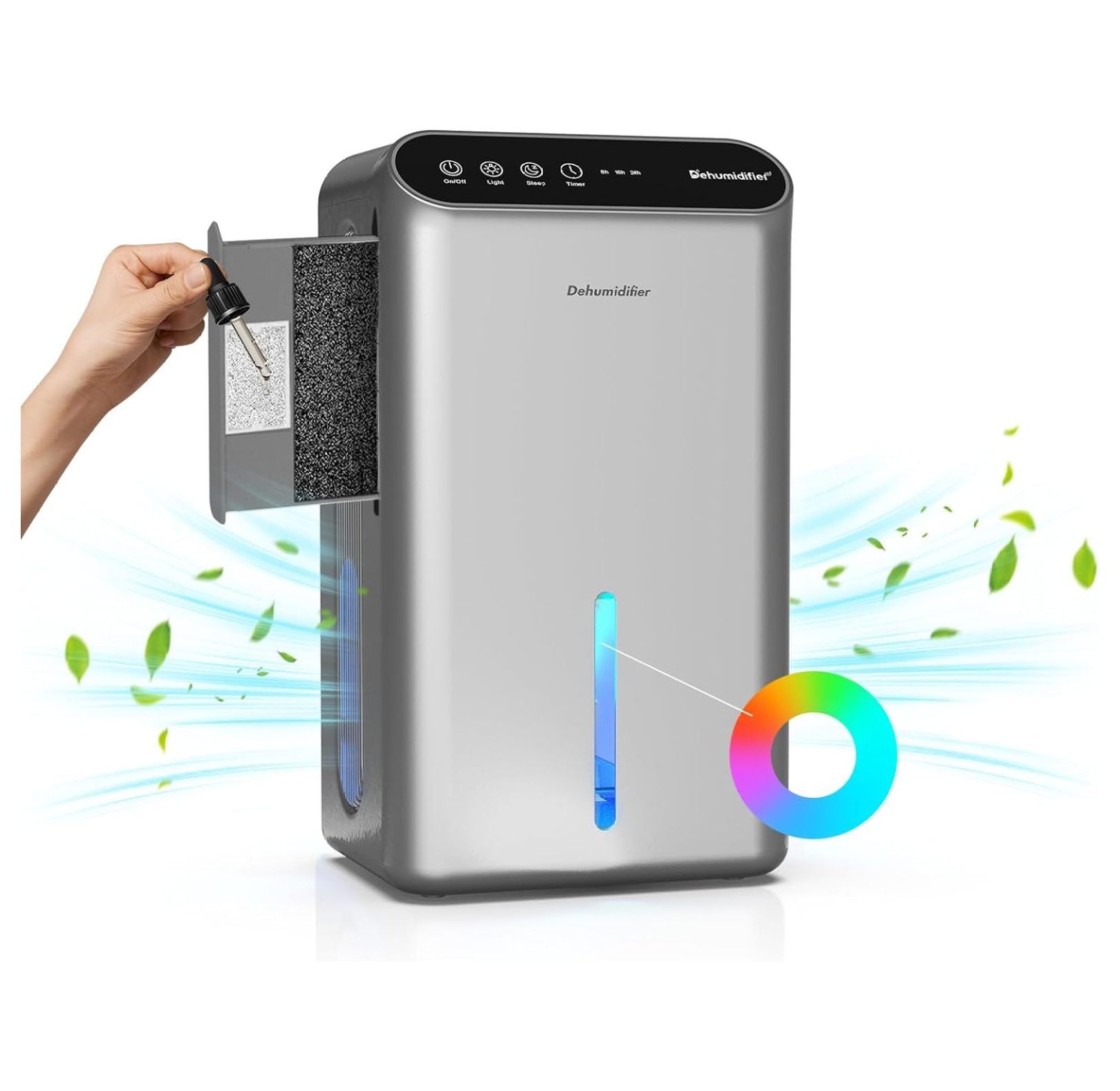 LcXctD for Home, 80OZ Water , for Bedroom Bathroom Basement RV Closet ...