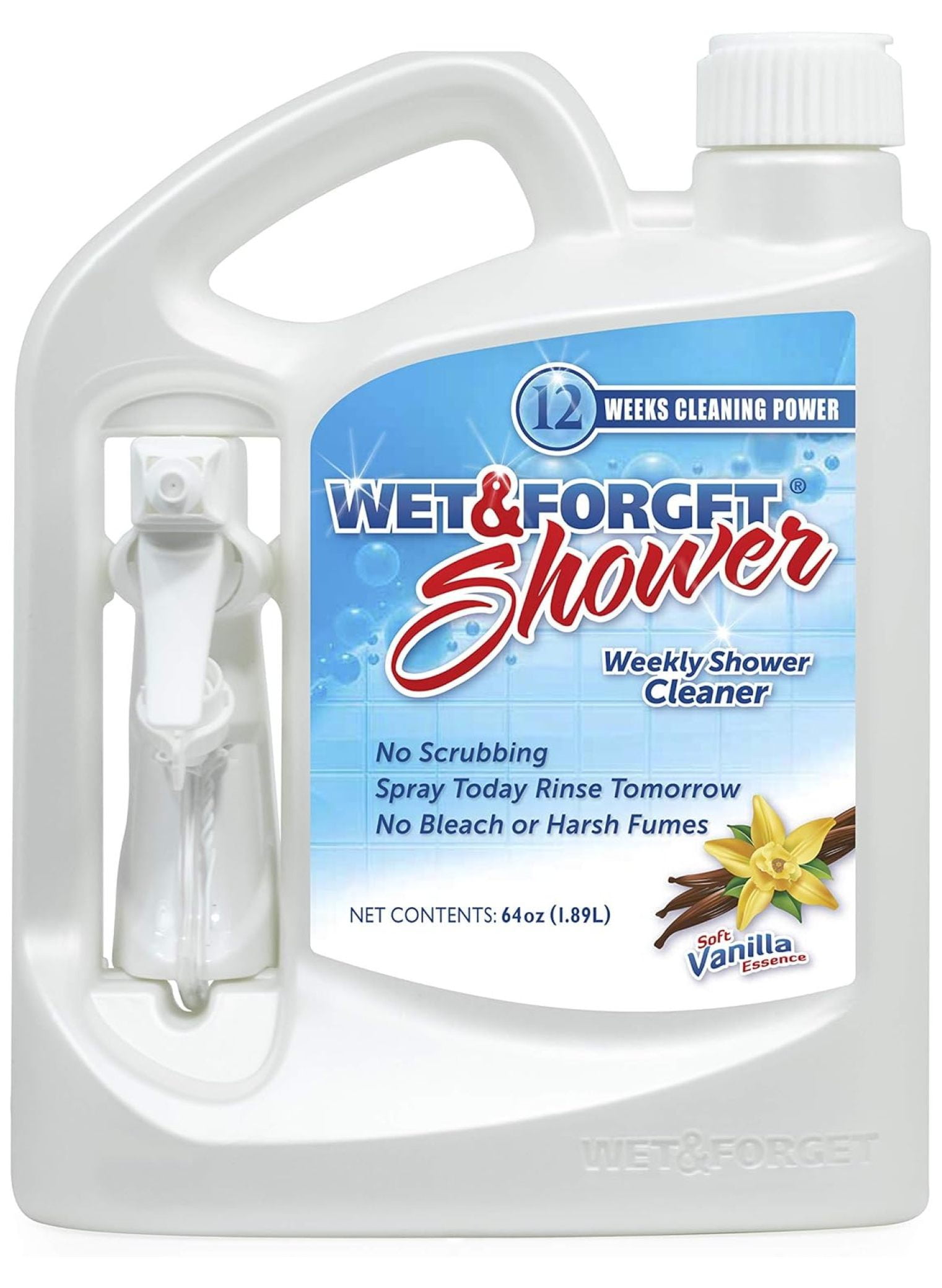 LcXctD Shower Cleaner Weekly Application Requires No Scrubbing, Bleach ...