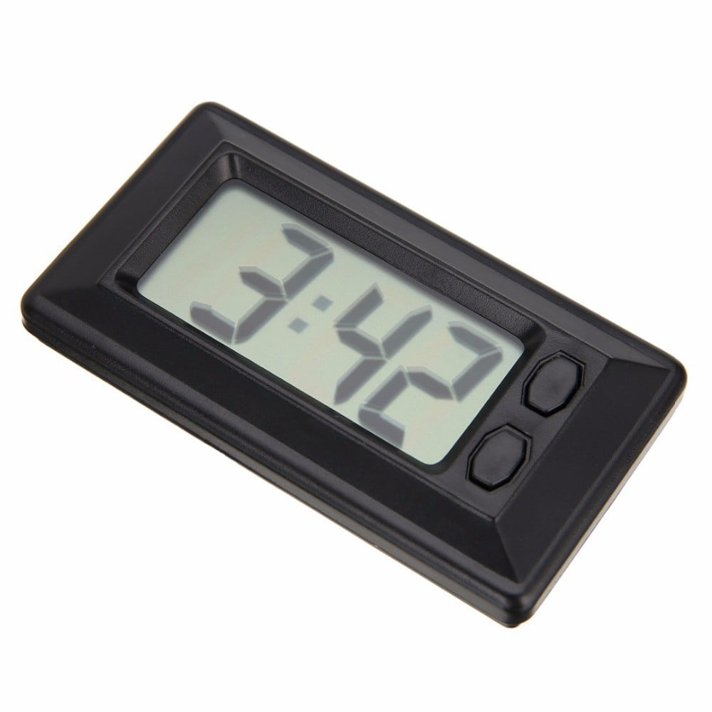 LCD Digital Display Car Vehicle Dashboard Clock with Calendar Display ...