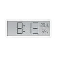 Lcd Screen Digital Wall Clock Time Temperature Humidity Display ...