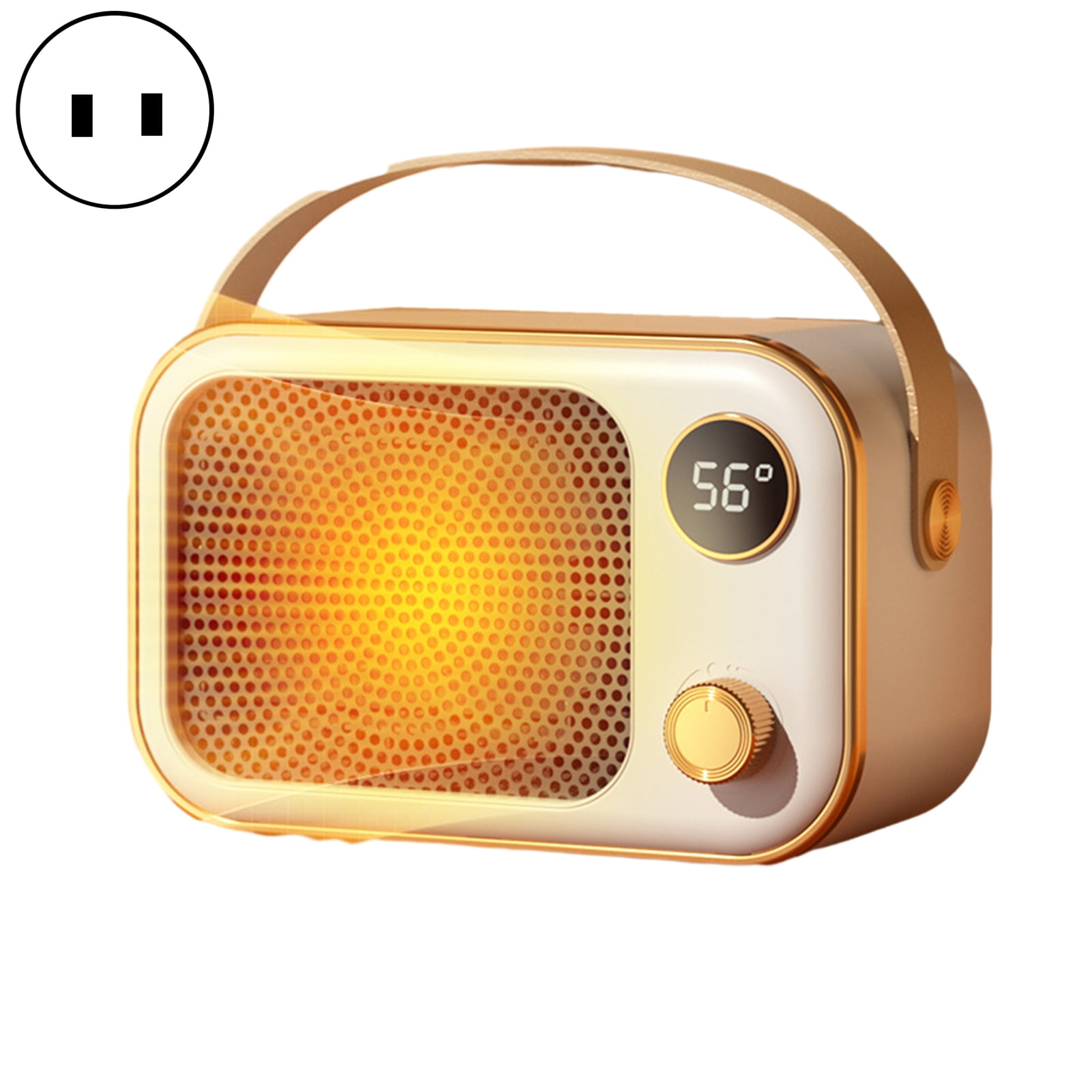 Lcd Screen Heater 1200w Portable Mini Space Heater Digital Display ...