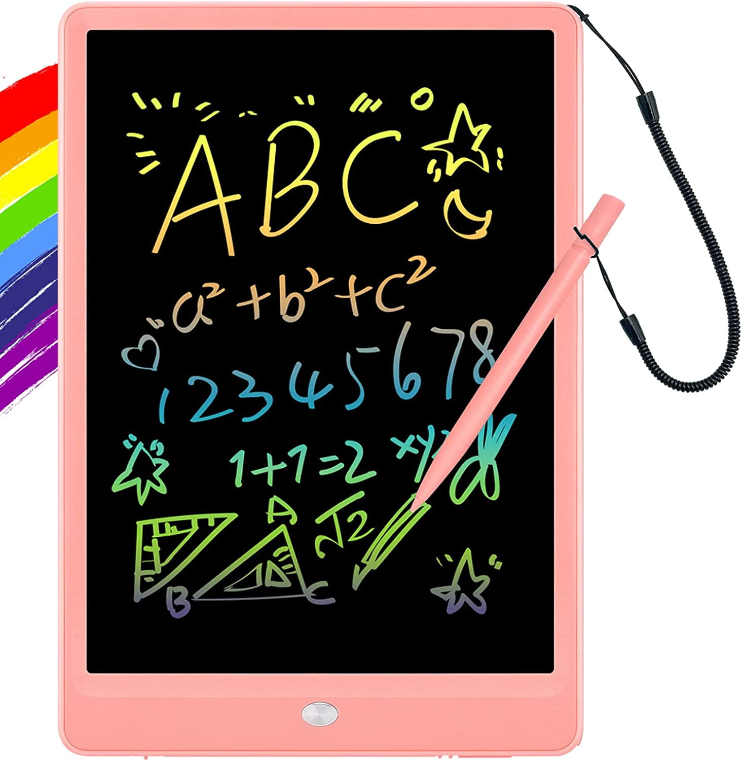 ORSEN 10 Inch LCD Writing Tablet, Colorful Doodle Board, Educational ...