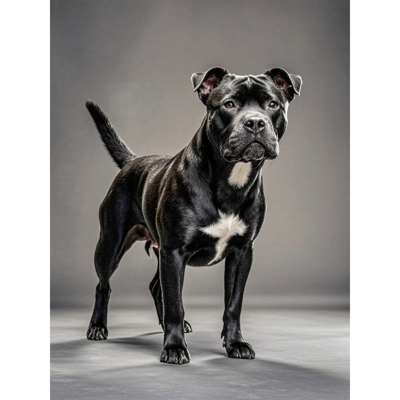 Lcdjbfbf 5D Diamond Art Kit,Staffordshire Bull Terrier pattern Art ...