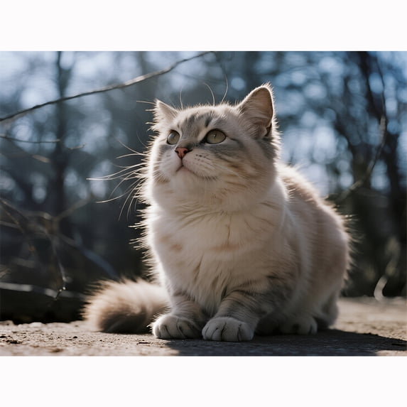 Lcdjbfbf Animal 5D Diamond Art Kit,Cute cat cross stitch pattern Paint ...