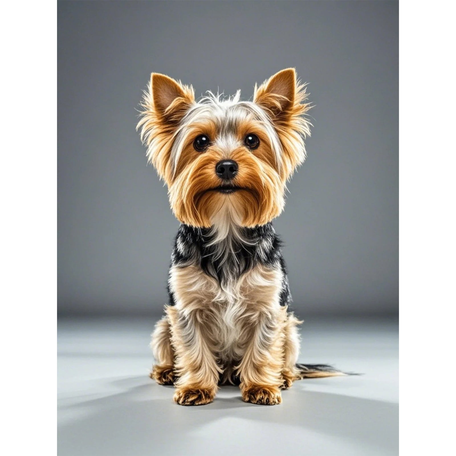 Lcdjbfbf Brown Joseph Dog pattern Diamond Art Decor,for Beginners Paint ...