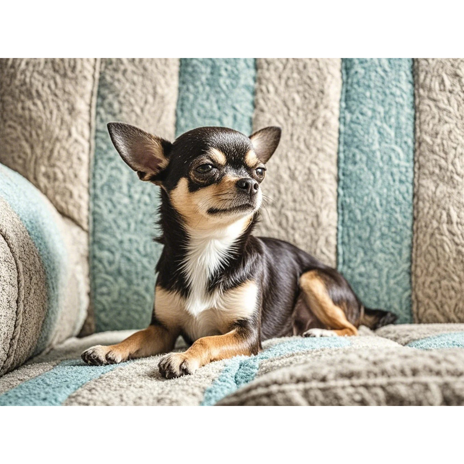 Lcdjbfbf DIY Full Round handmade Home Decor,Black Chihuahua animal ...