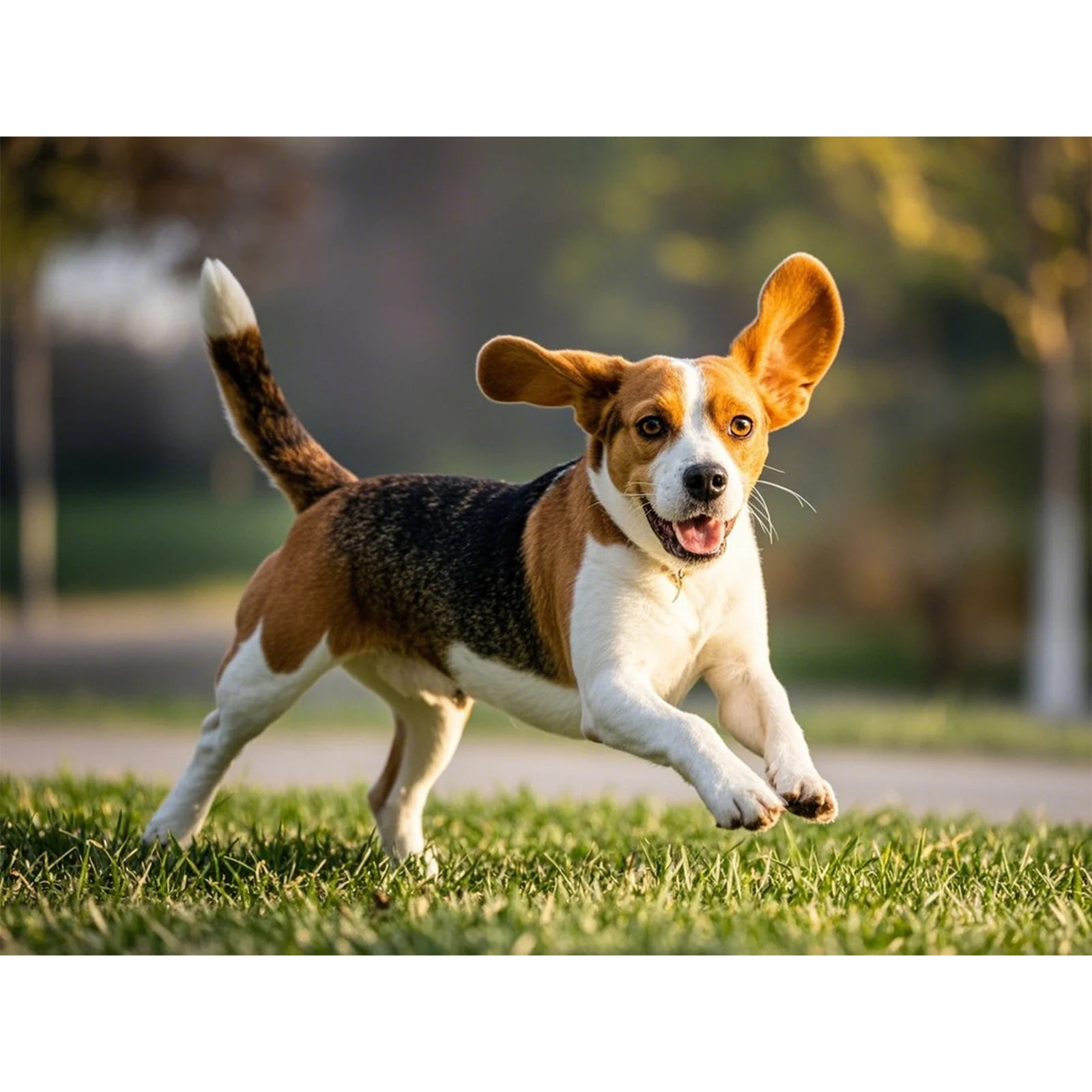 Lcdjbfbf DIY Paint Round Diamonds Paintings,Brown Beagle pattern ...