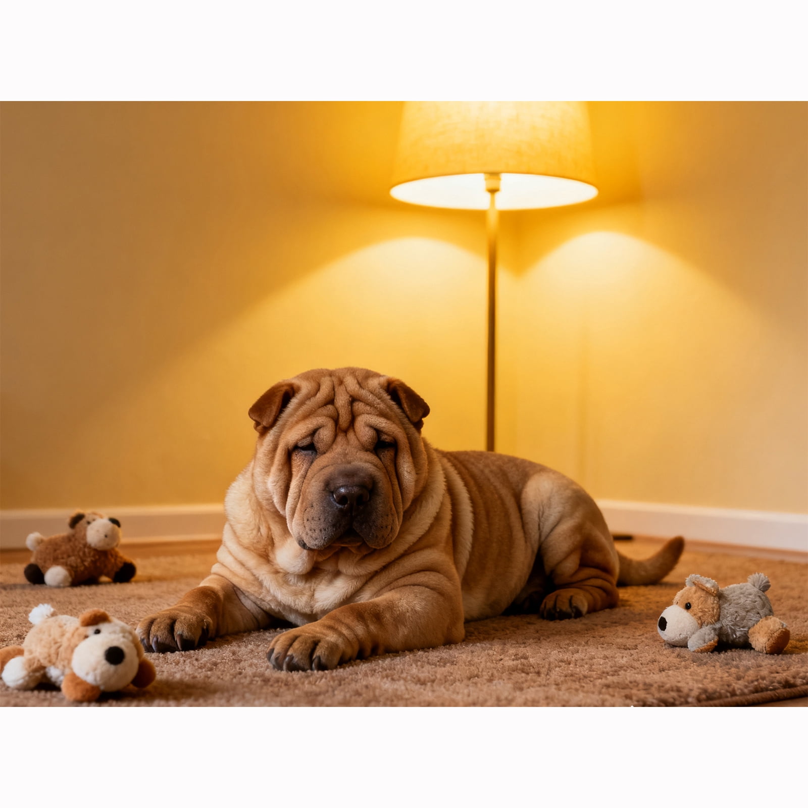 Lcdjbfbf DIY Paint with Round Diamonds Paintings,Shar Pei Paint by ...