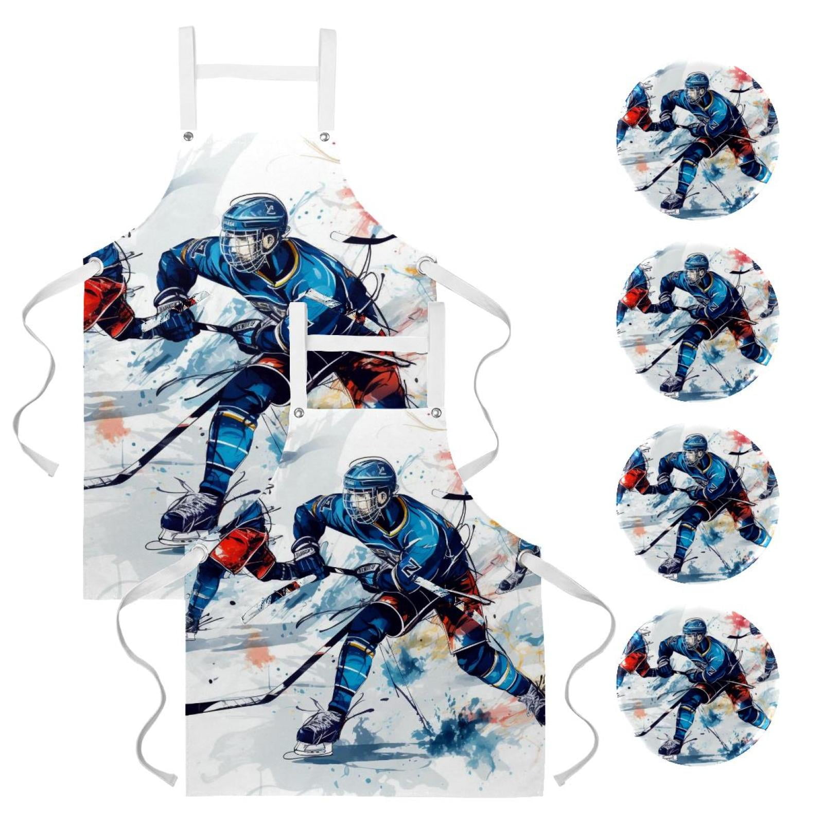 Lce Hockey 2 Pack Waterproof Badge Pin with Pockets and Badge Button ...