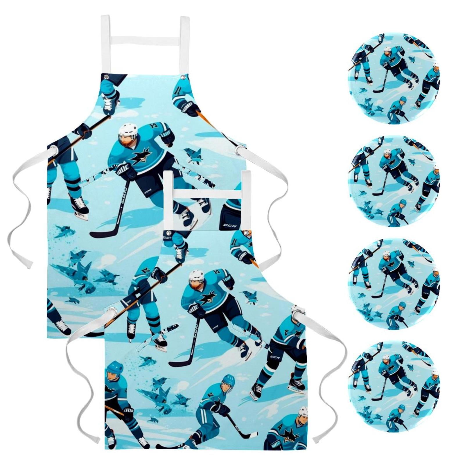 Lce Hockey 2 Pack Waterproof Button Pins with Pockets and Badge Sets ...