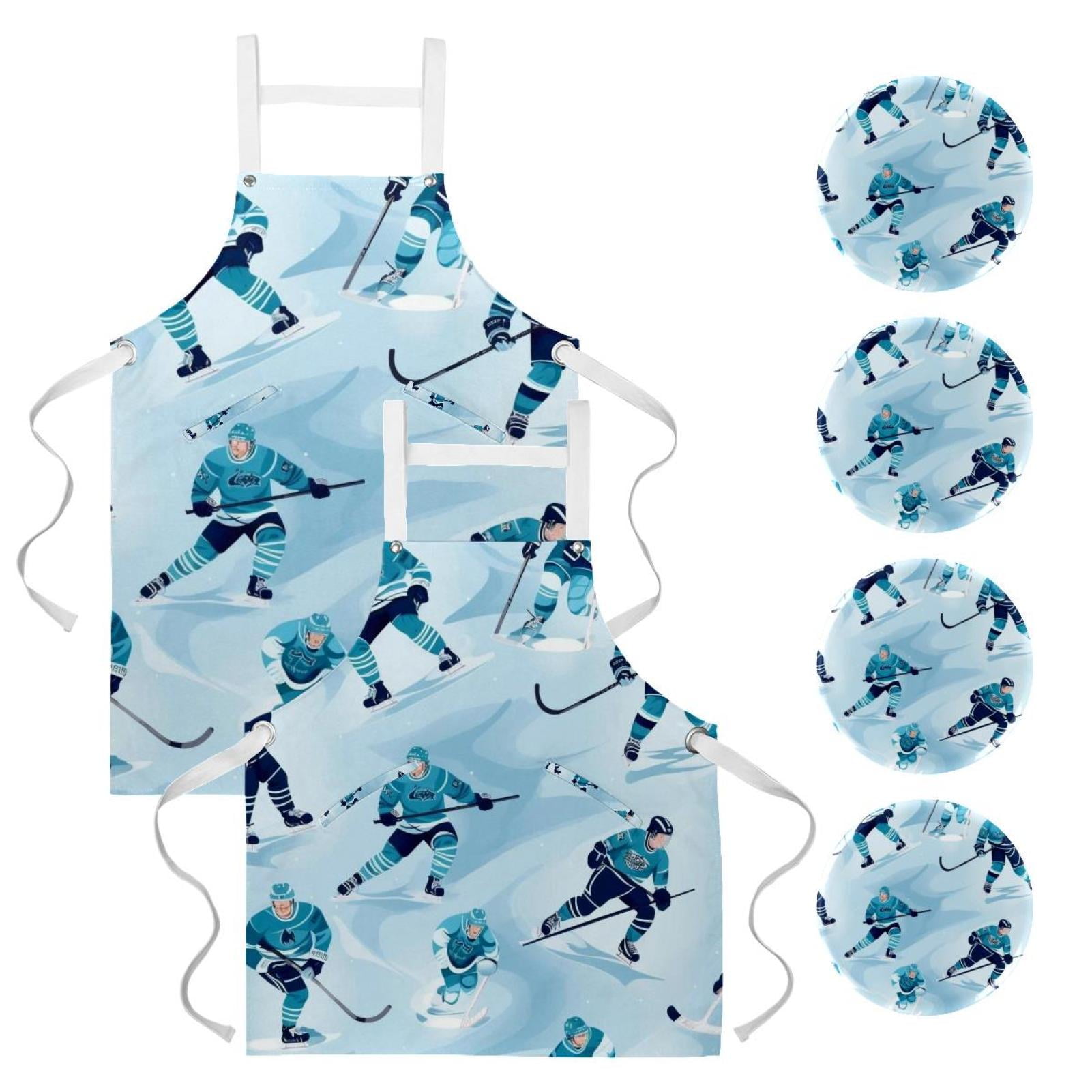 Lce Hockey 2 Pack Waterproof Circle Pins with Pockets and Badge - Round ...