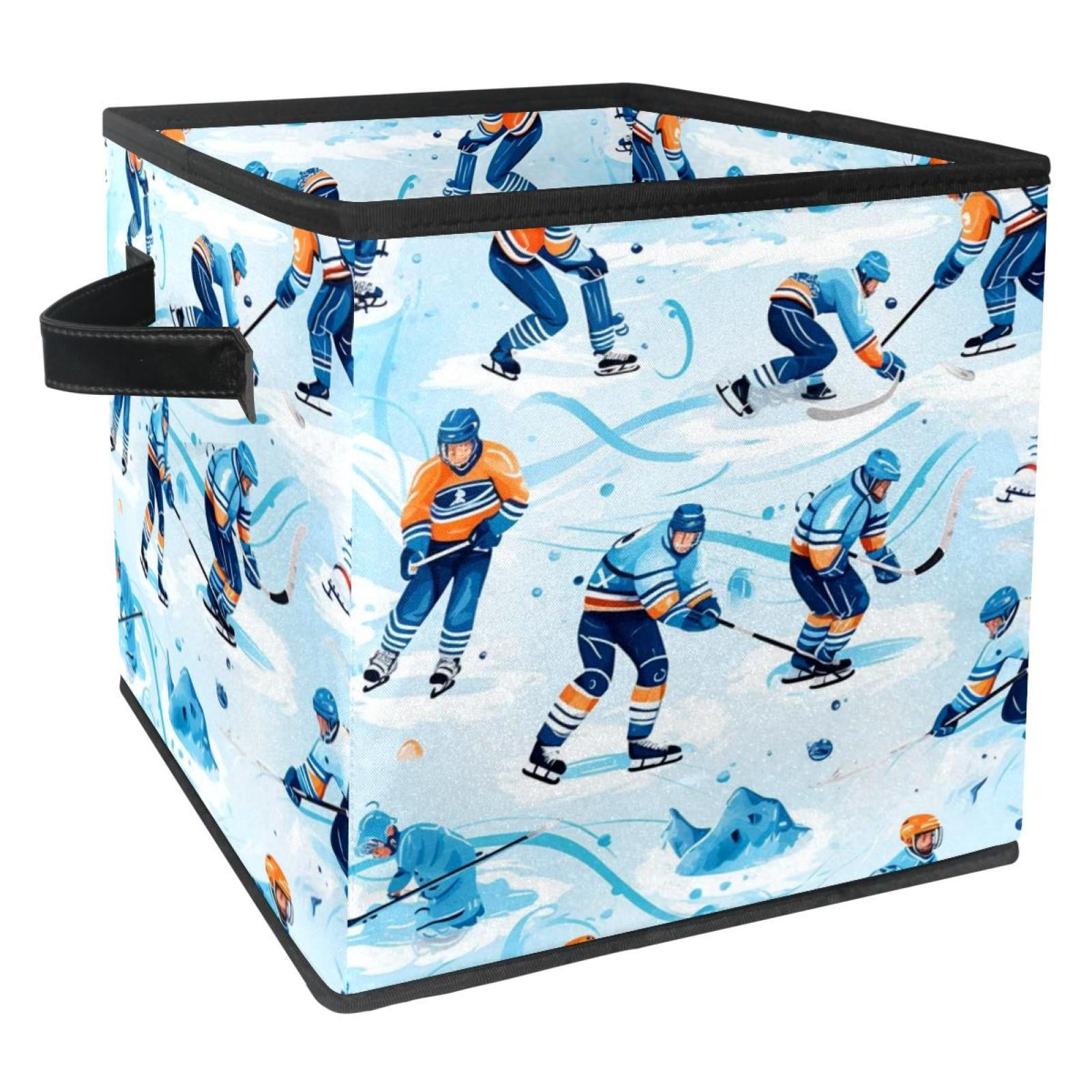 Lce Hockey Foldable Organizer Bins Storage Containers Storage Bin with ...