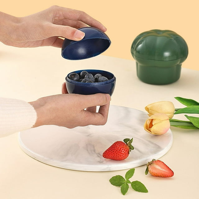 Lchentee Food Grade Storage Box Blueberry Shape Food Storage Box ...