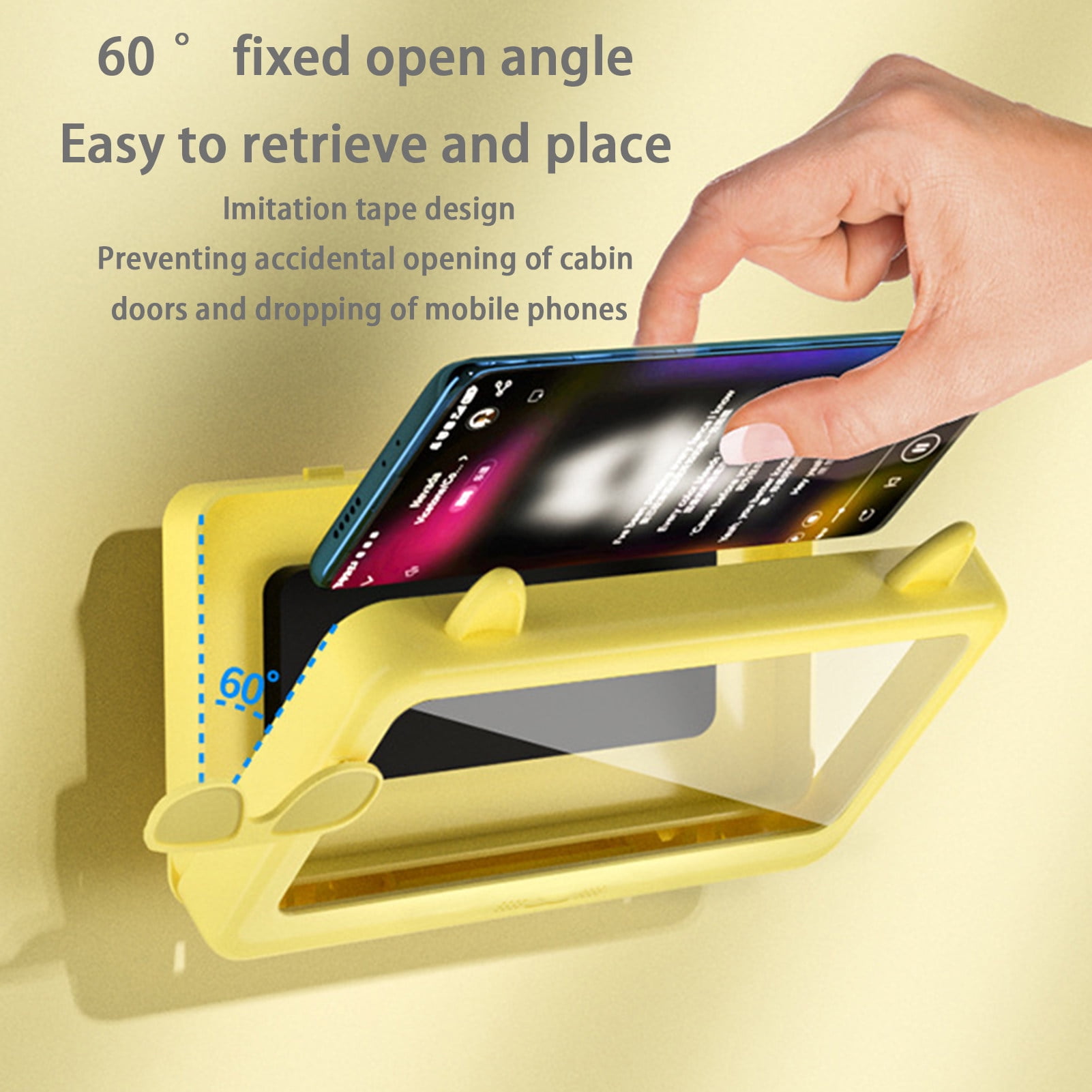 Lchentee No Drilling Waterproof Phone Case Touch Screen Anti fog ...